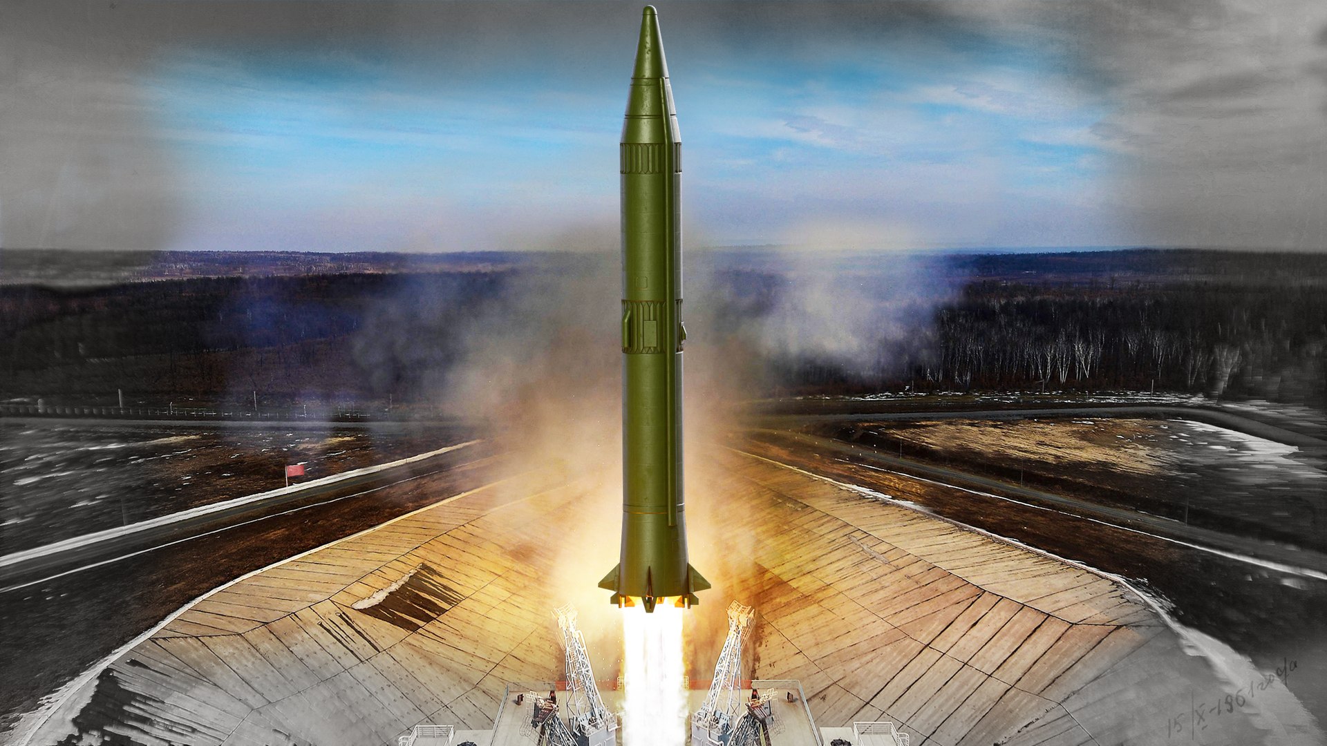 R-14 Chusovaya Ballistic Missile 3D model - TurboSquid 1851858
