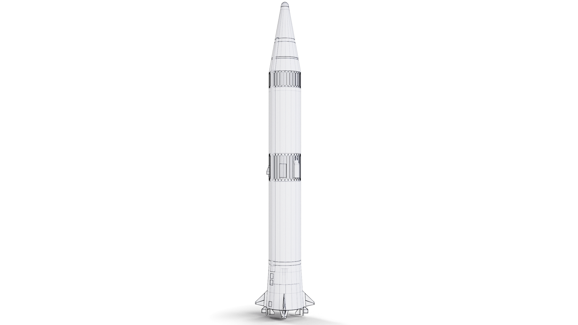 R-14 Chusovaya Ballistic Missile 3D Model - TurboSquid 1851858