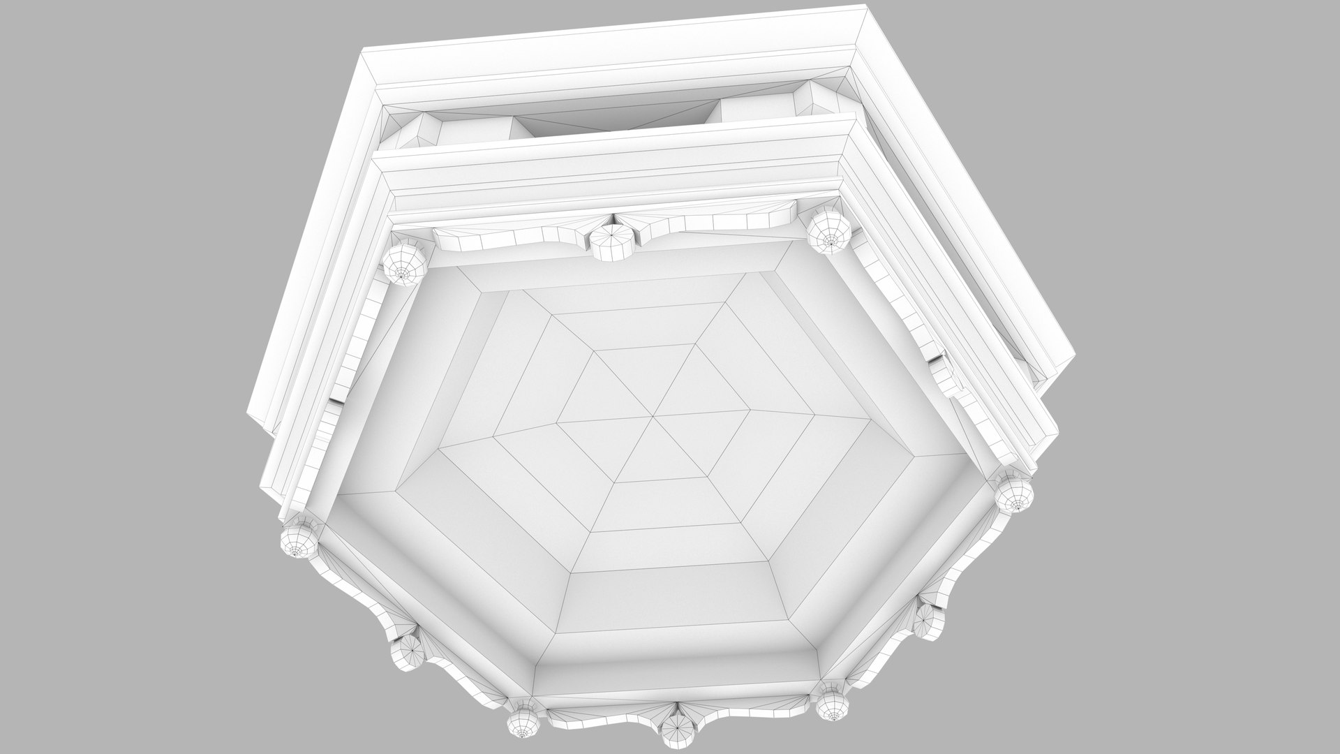 Wooden medieval church pulpit 3D model - TurboSquid 1617273