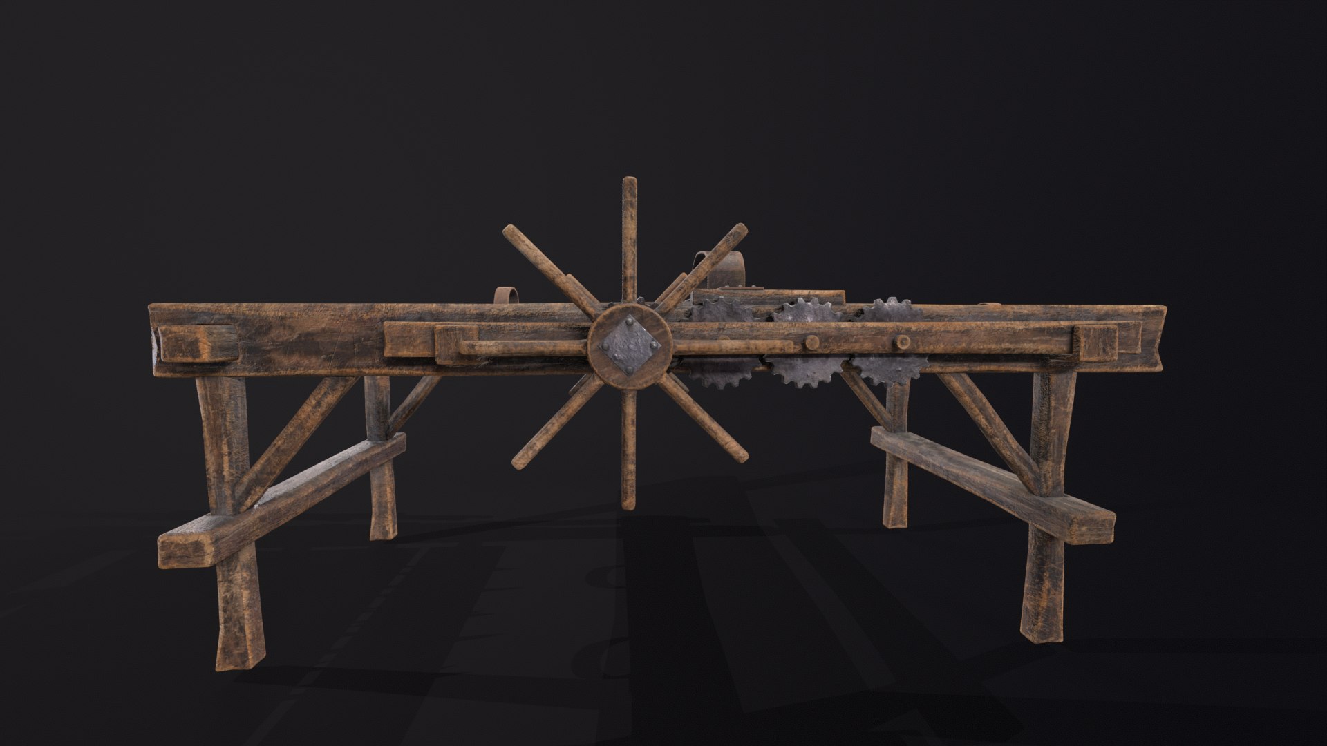 Medieval Spiked Torture Device Model - TurboSquid 2175282