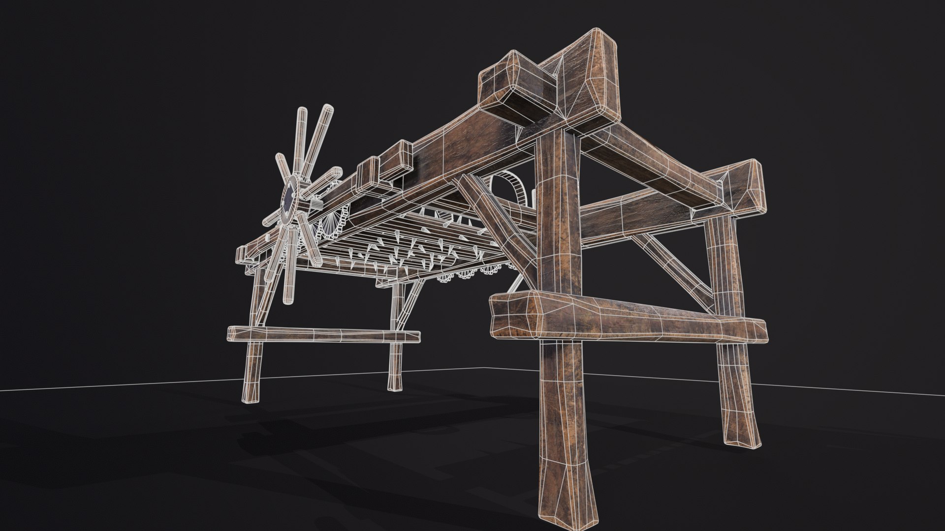 Medieval Spiked Torture Device Model - TurboSquid 2175282