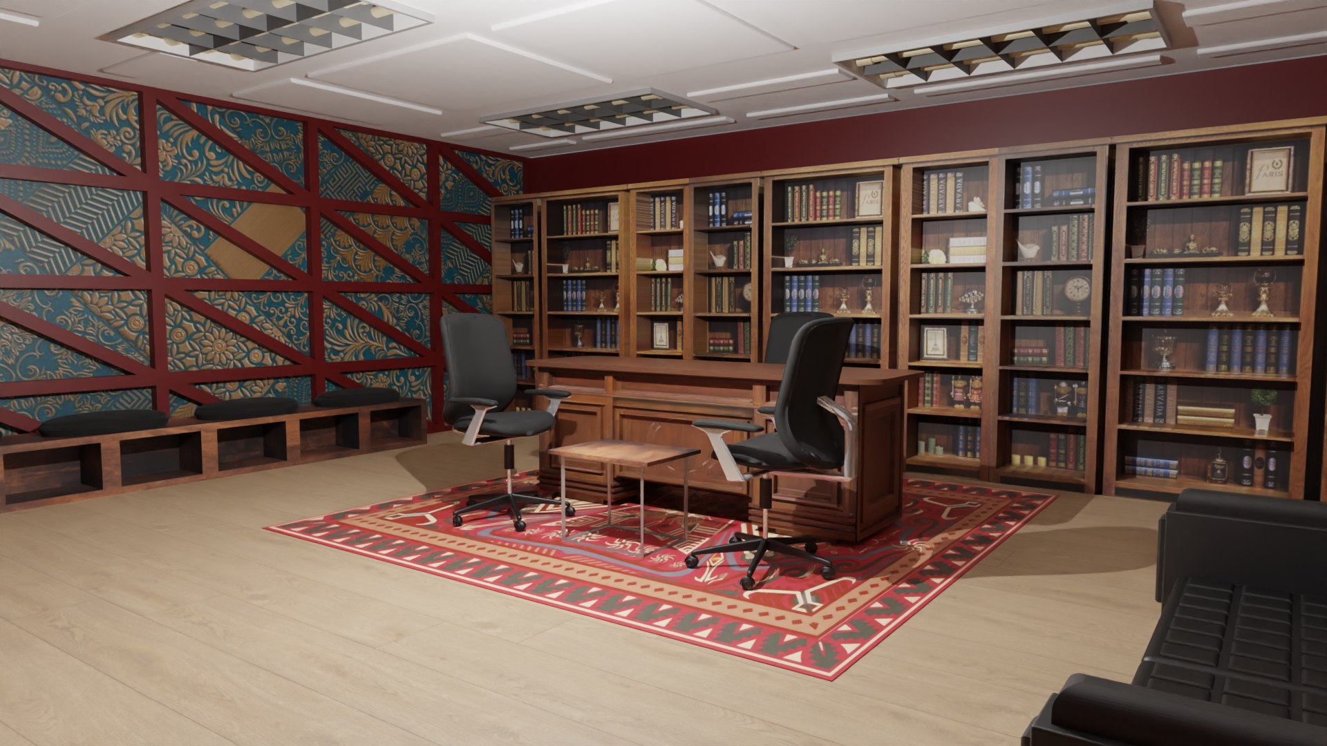 Boss Office 3D model - TurboSquid 2164789
