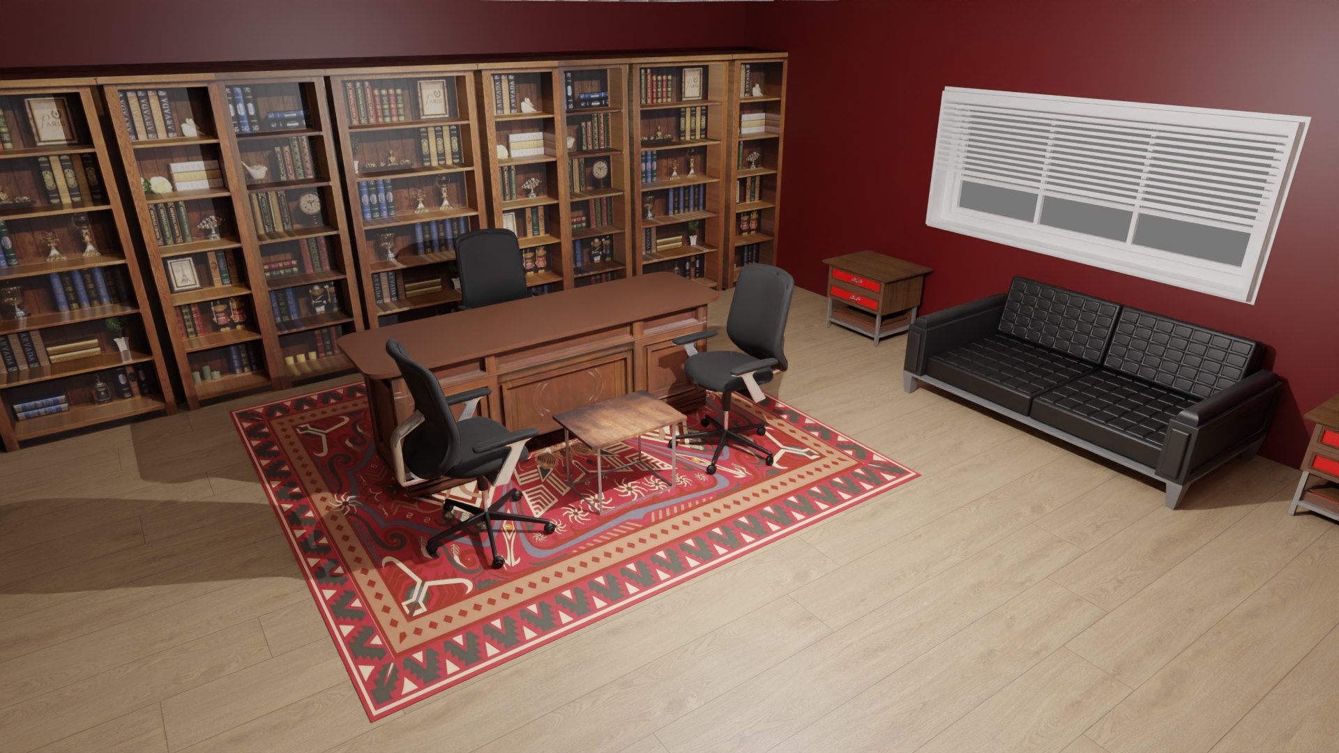 Boss Office 3D model - TurboSquid 2164789