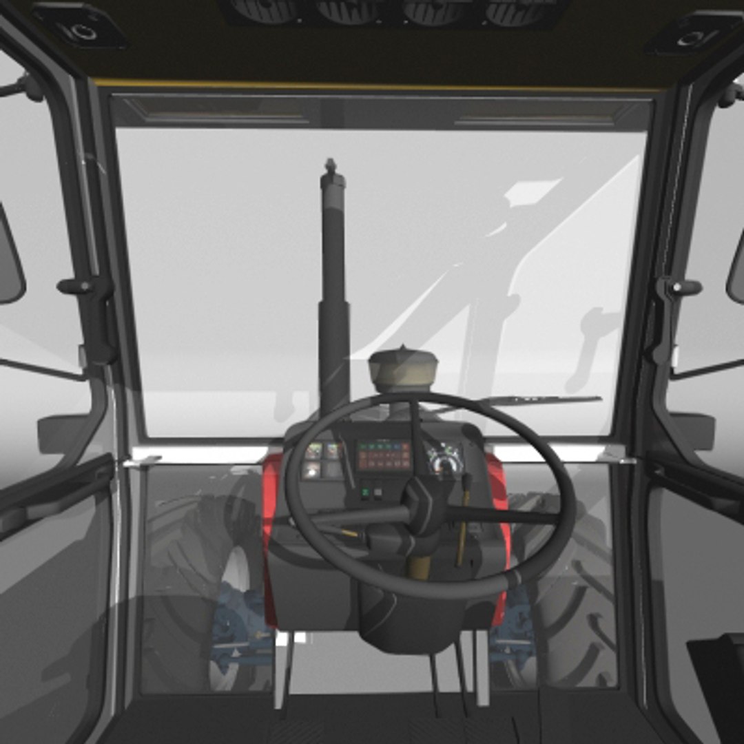 3d Model Of Steyr 8150 Tractor