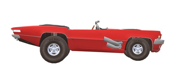 3D raven drag red - TurboSquid 1486830