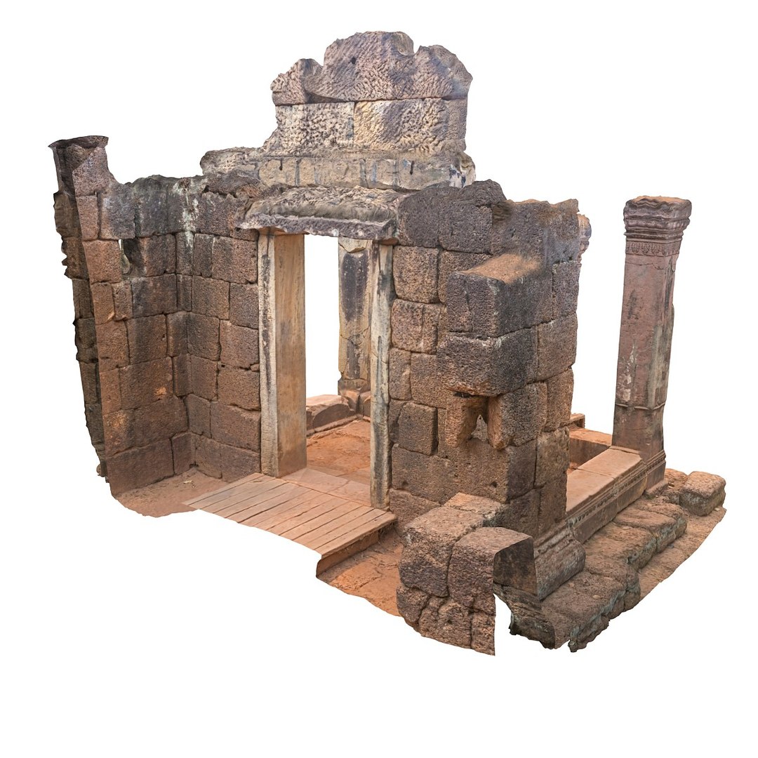 3D Gate Red Temple Model - TurboSquid 2278952