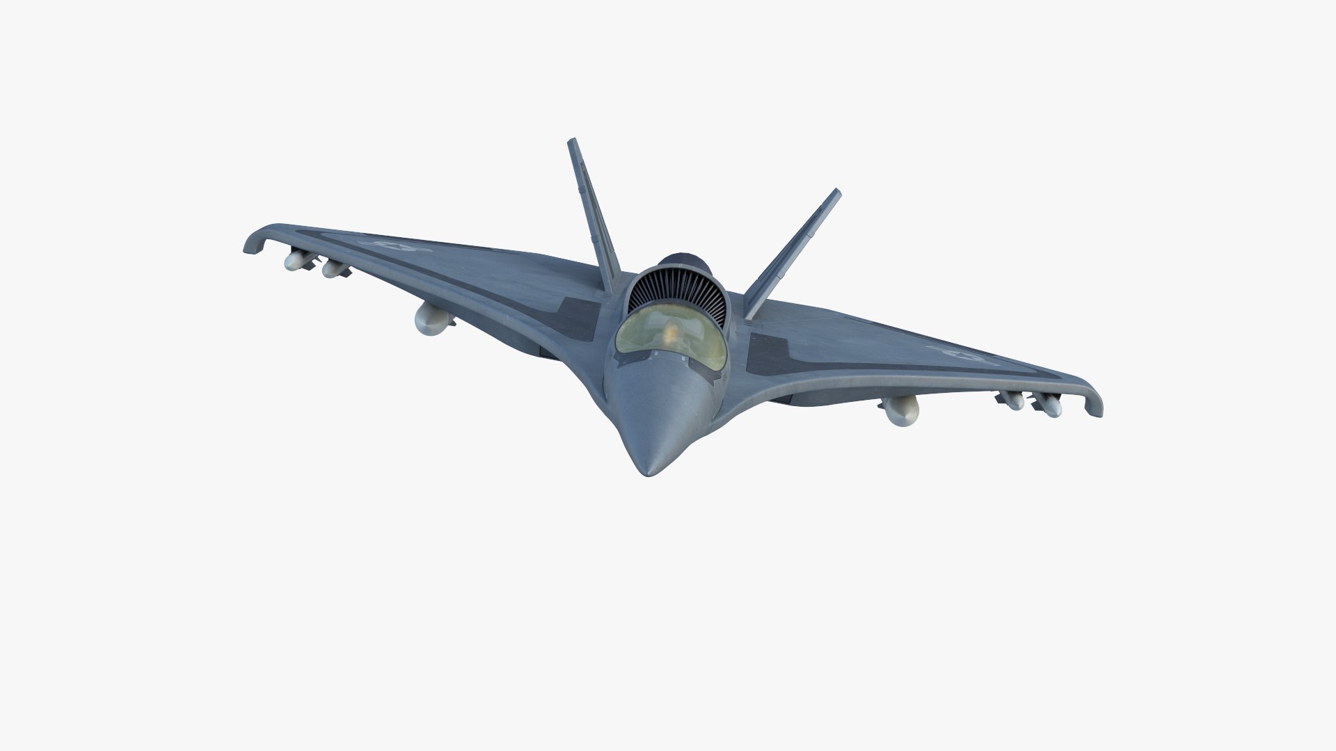 3D Sci-FI Futuristic Aircraft Fighter Concept model - TurboSquid 2097831