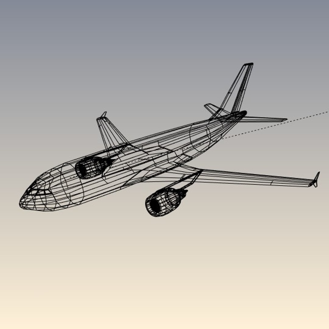 3D Airbus A310-300 Model - TurboSquid 1178882