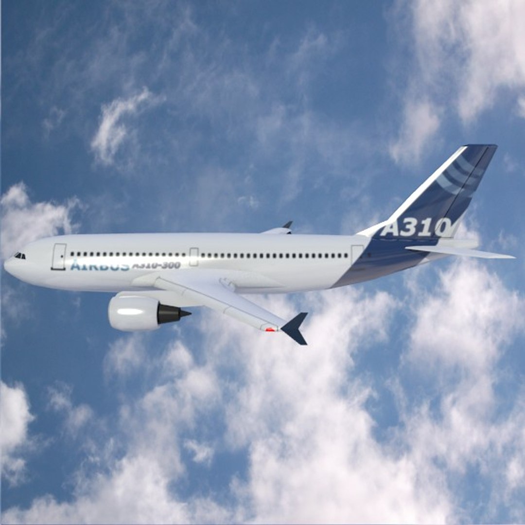 3D Airbus A310-300 Model - TurboSquid 1178882