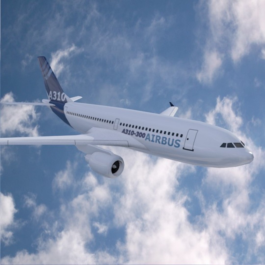 3D Airbus A310-300 Model - TurboSquid 1178882