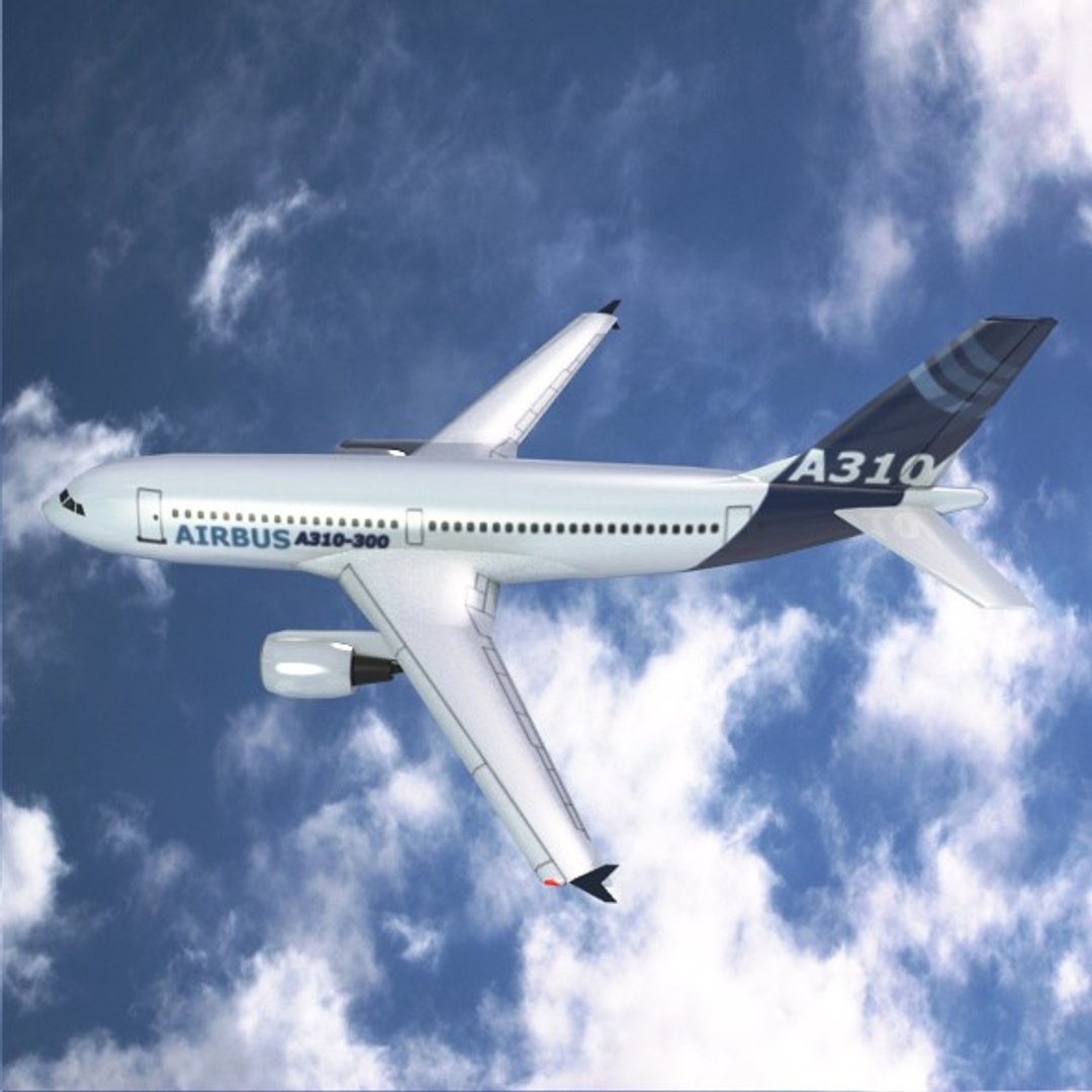3D Airbus A310-300 Model - TurboSquid 1178882