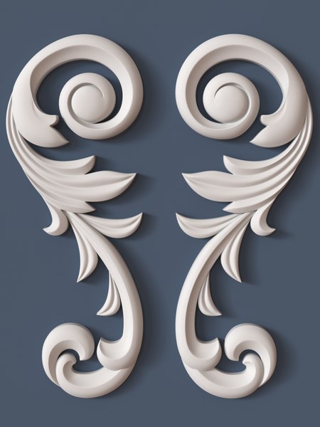 3d swag onlay model