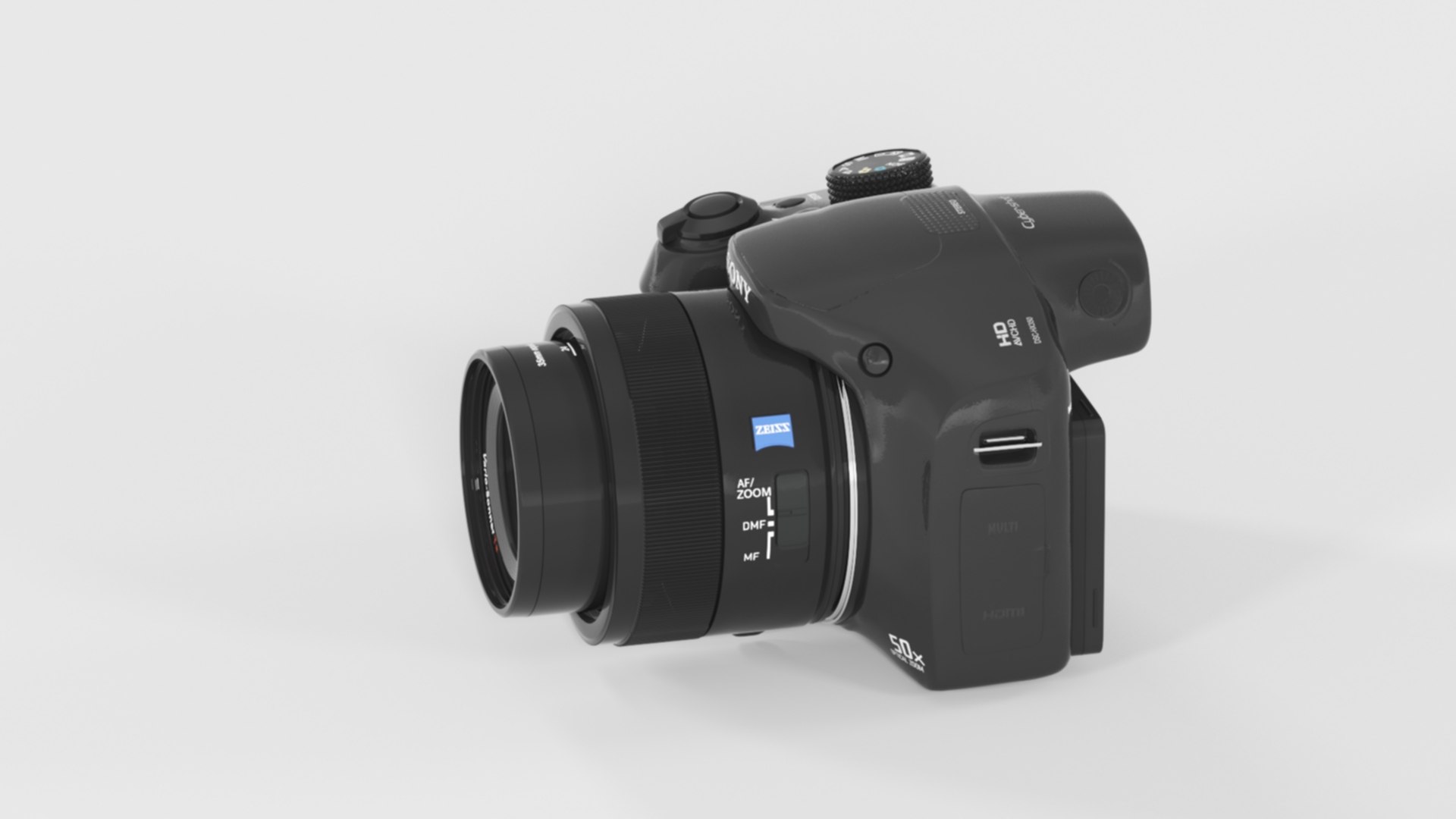 Sony Digital Camera DSC-HX350 3D Model - TurboSquid 2212936