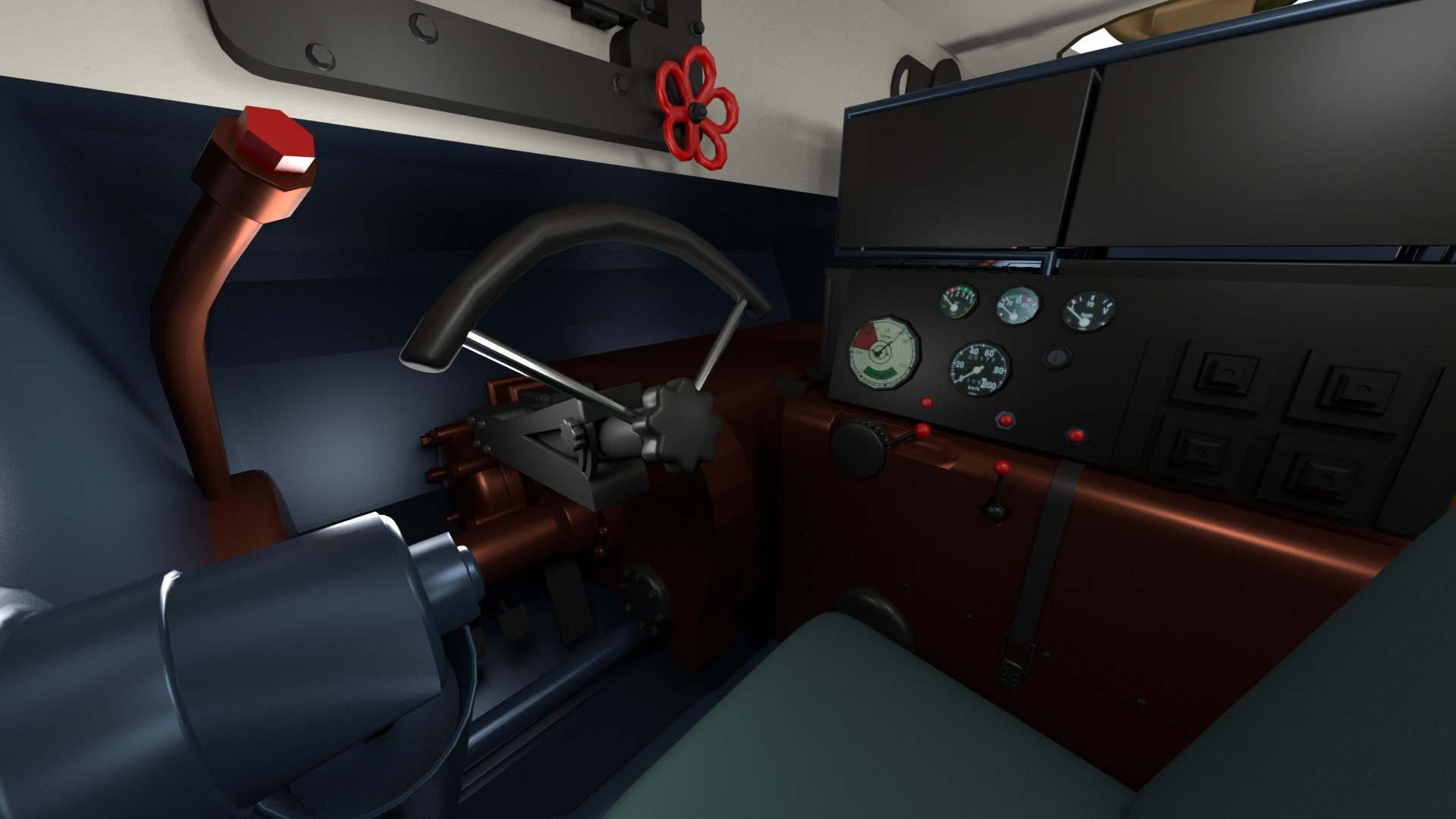 built tiger e late 3d model