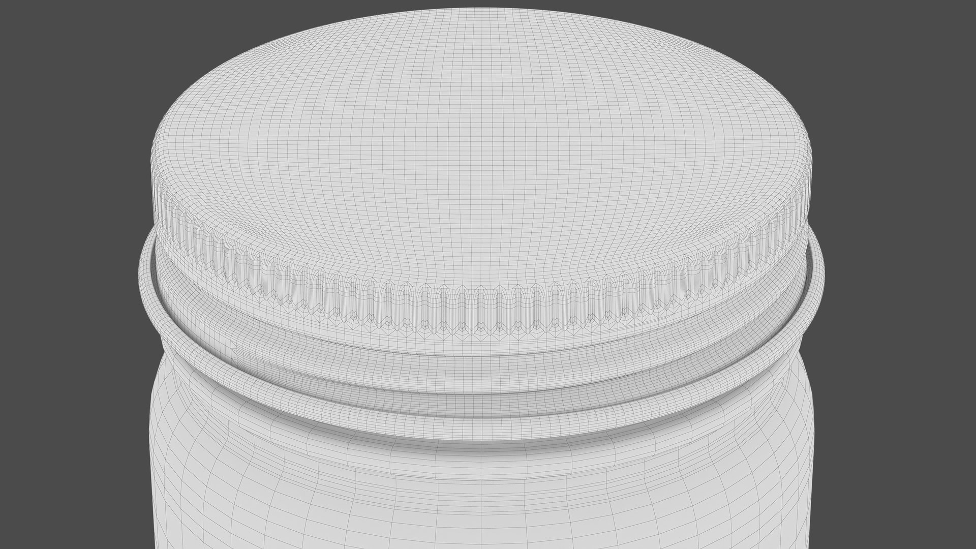 3D Glass Jar 12oz - TurboSquid 2253434