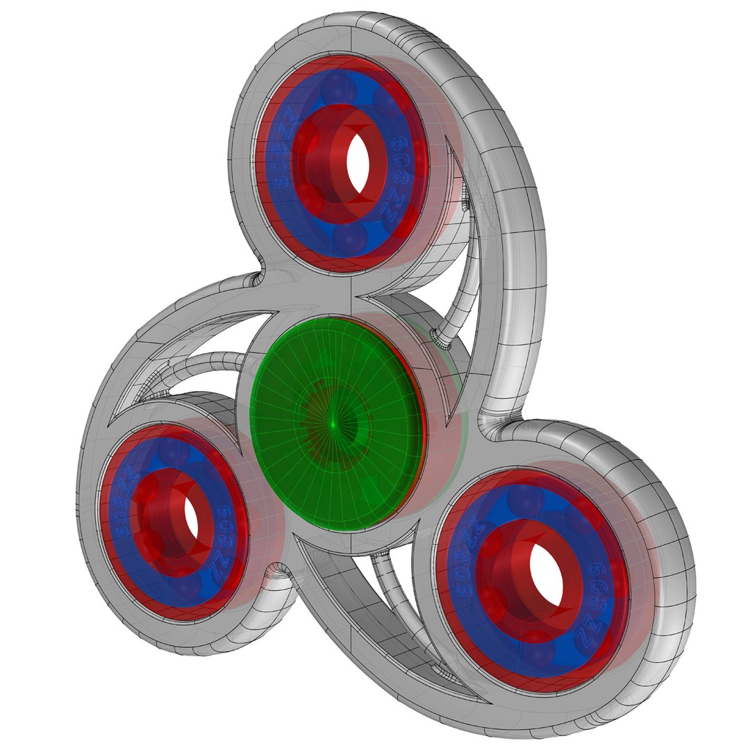 3D Hand Spinner Spin - TurboSquid 1163289