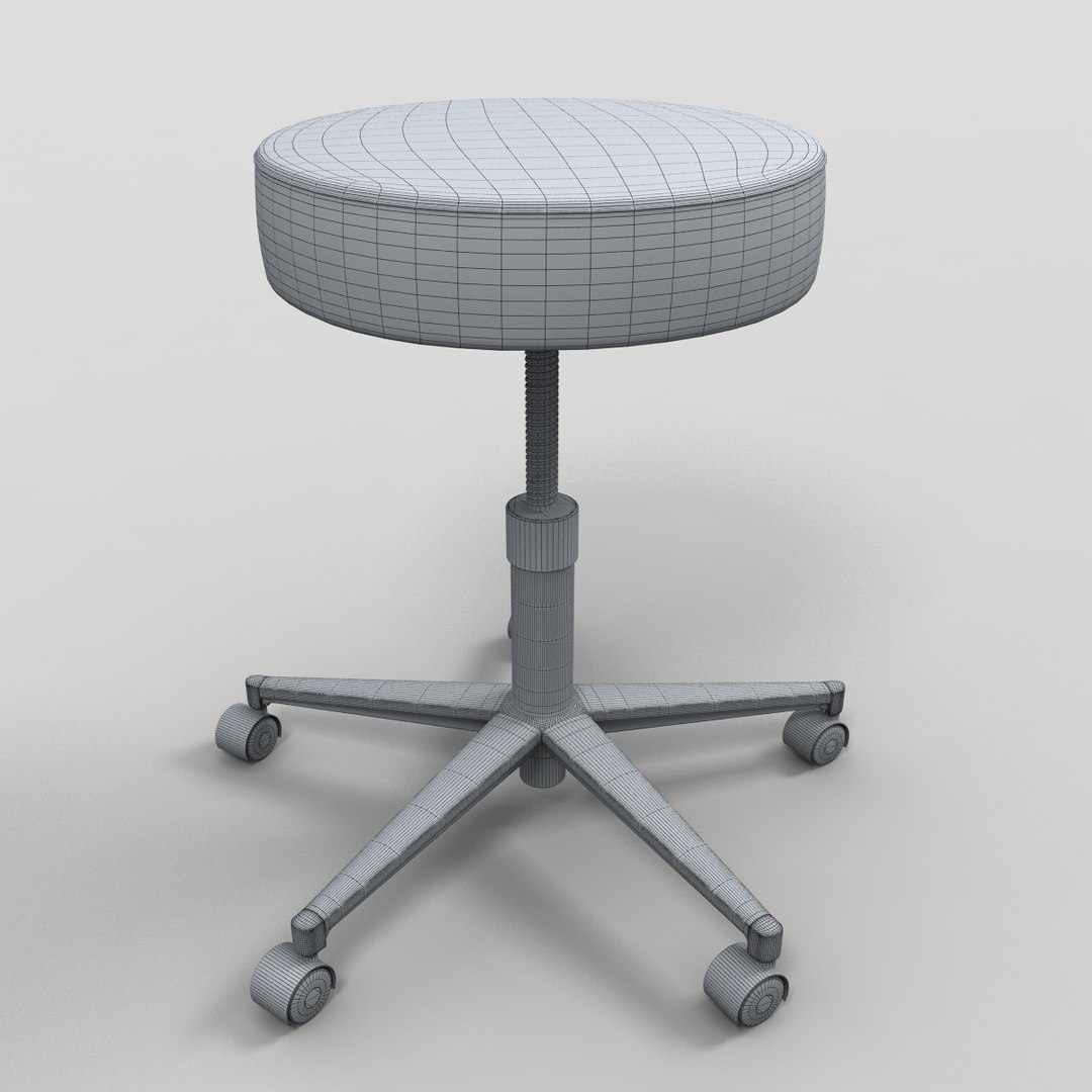 Doctor Stool 3d Model
