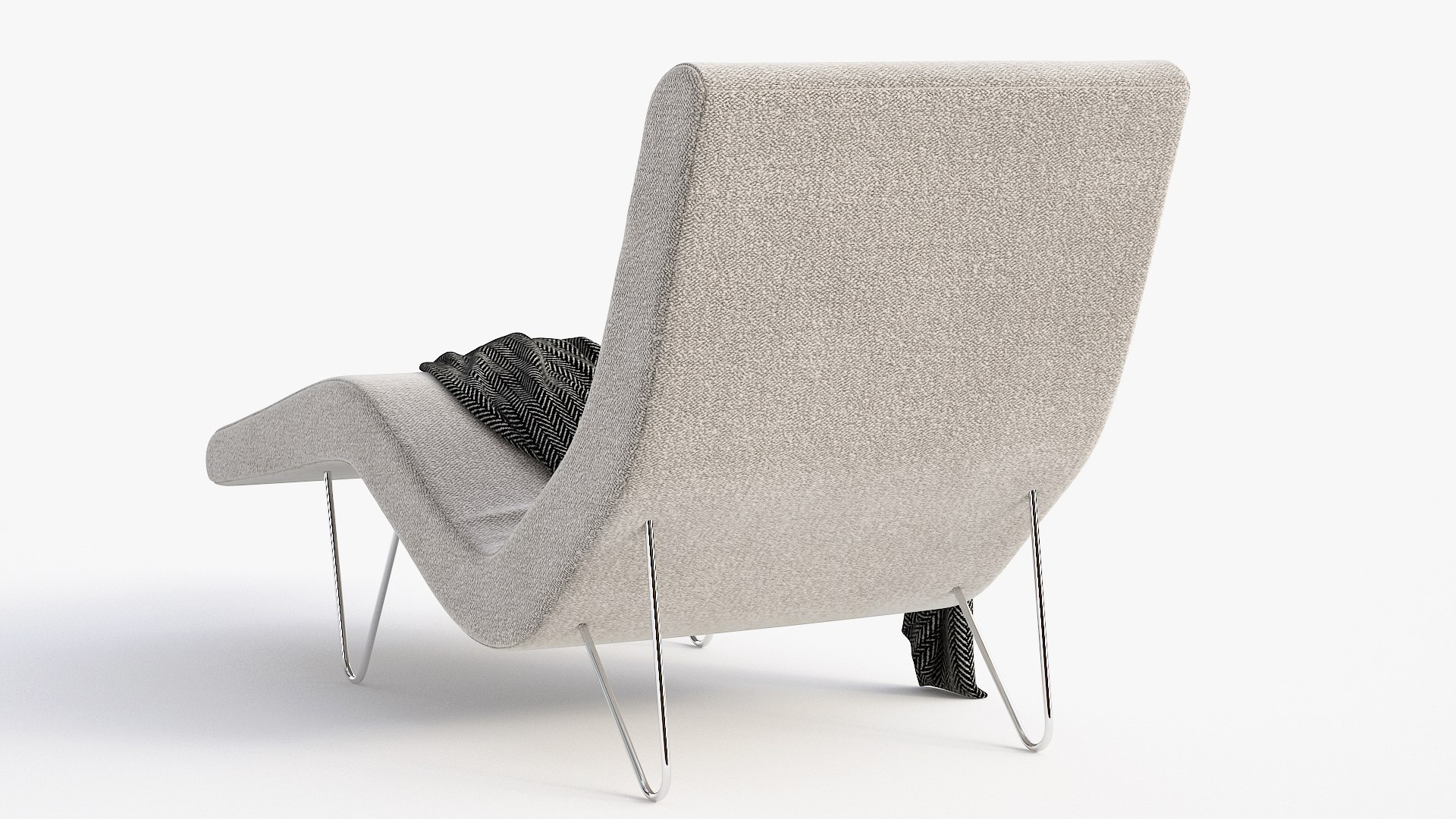 3D GUBI GMG Chaise Longue Model - TurboSquid 1954776