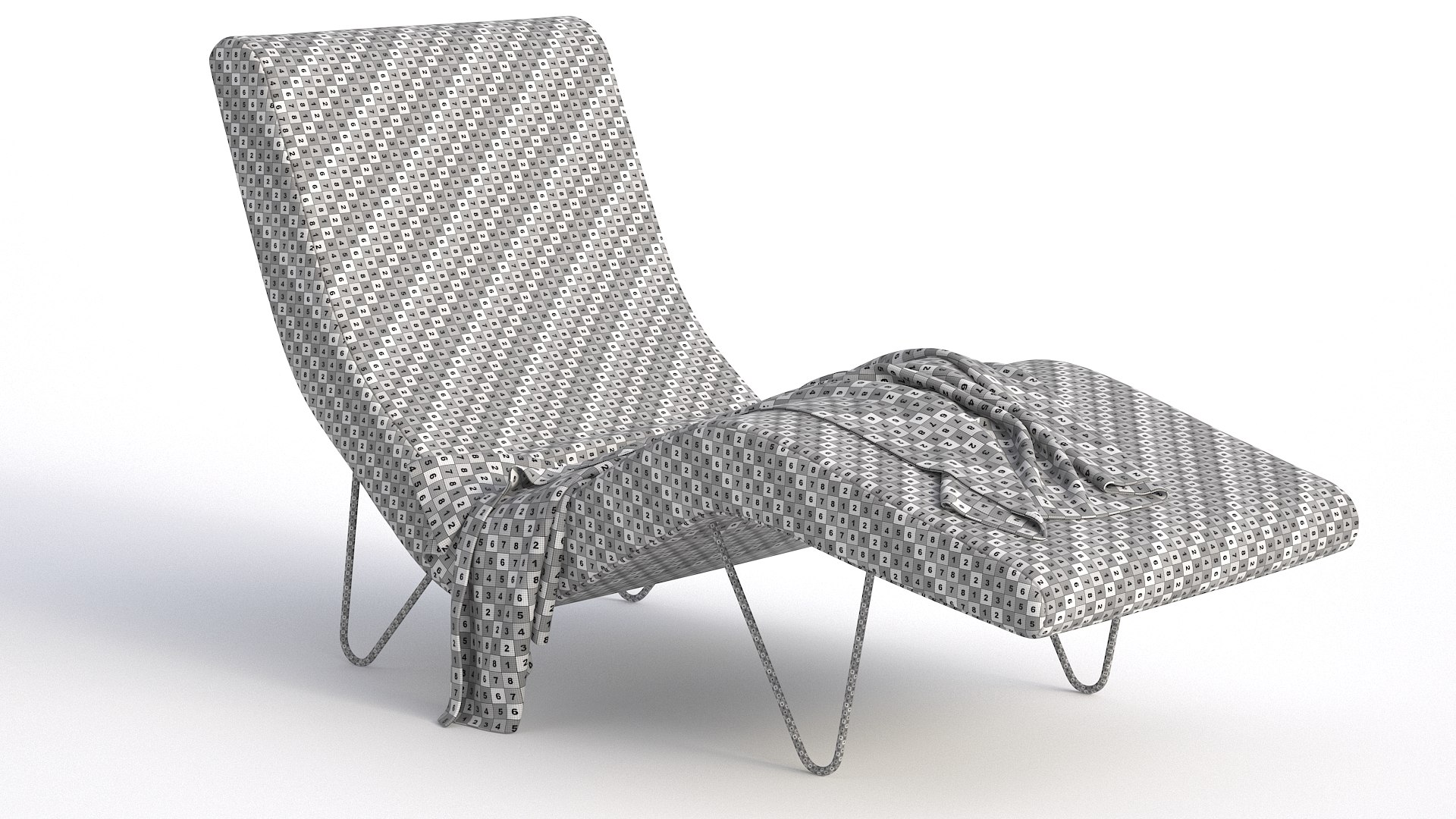 3D GUBI GMG Chaise Longue Model - TurboSquid 1954776