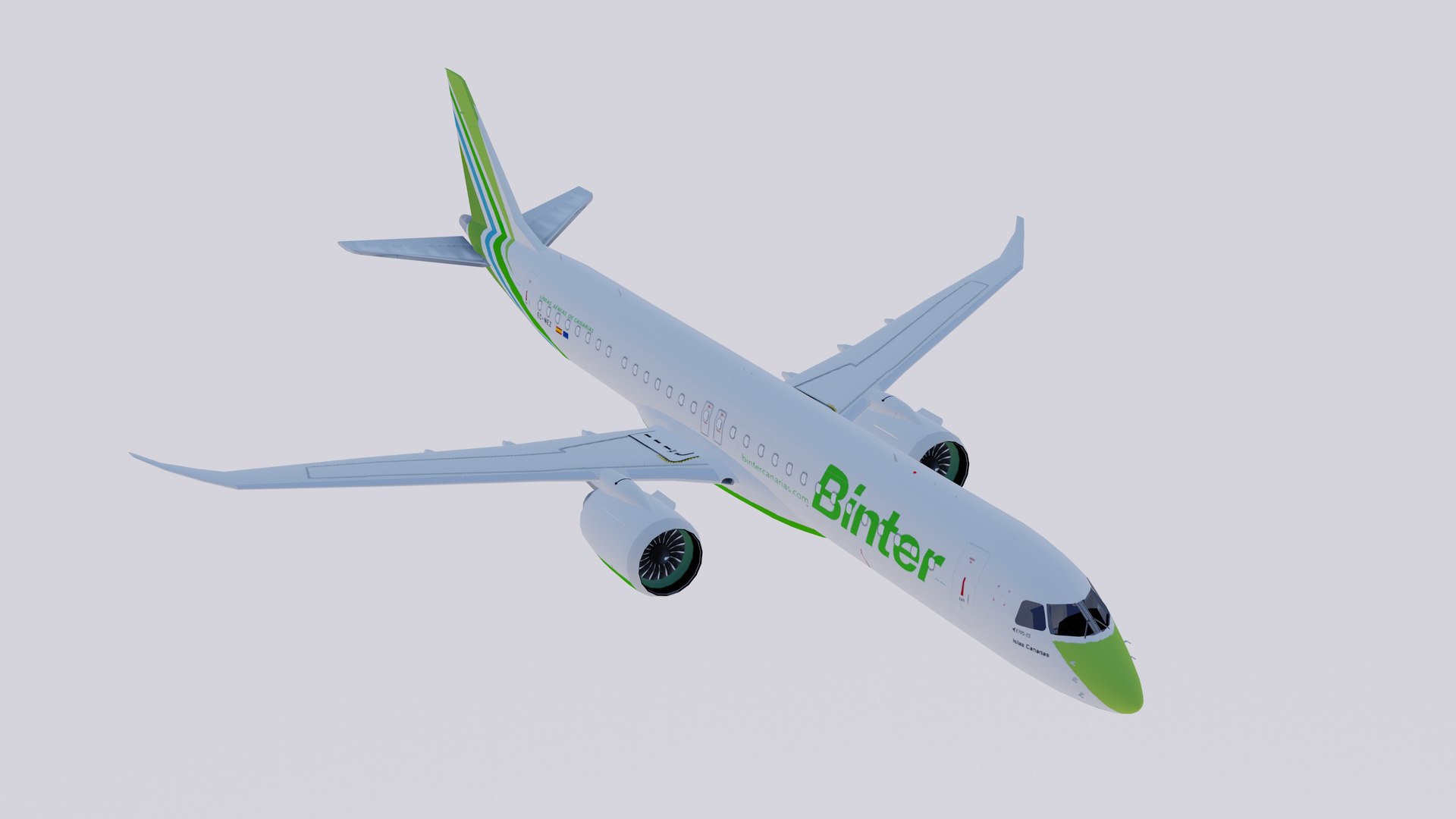 Embraer Binter Model - TurboSquid 1574595
