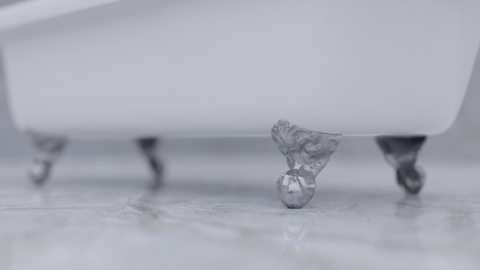 3D bath feet model - TurboSquid 1506860