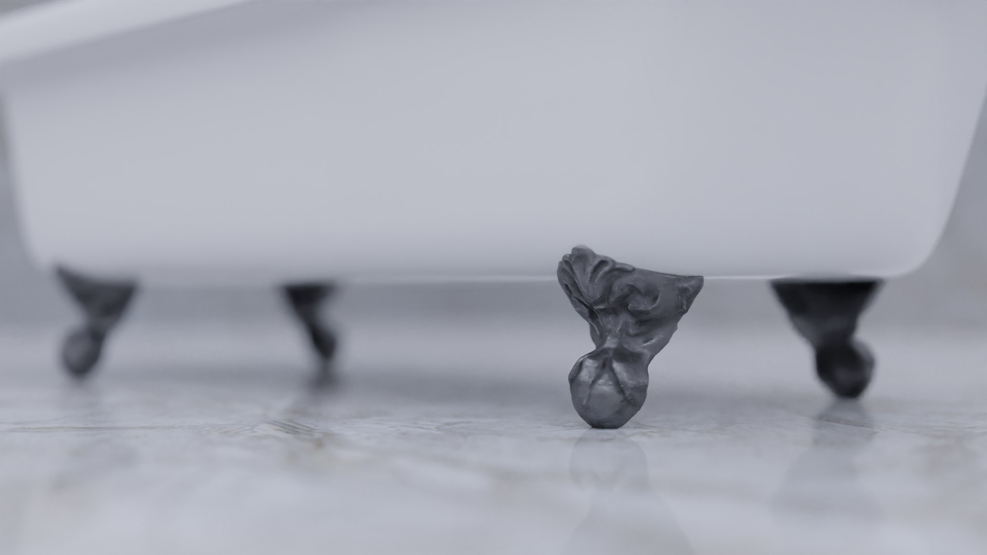 3D bath feet model - TurboSquid 1506860