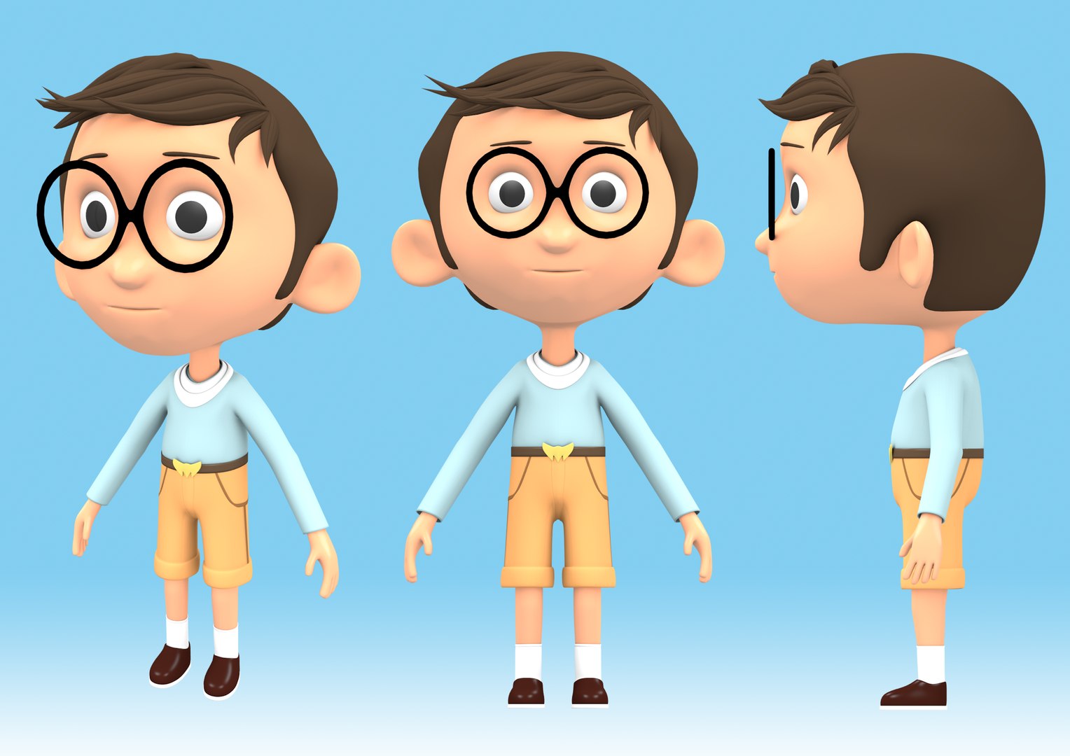 3D male characters model - TurboSquid 1318088