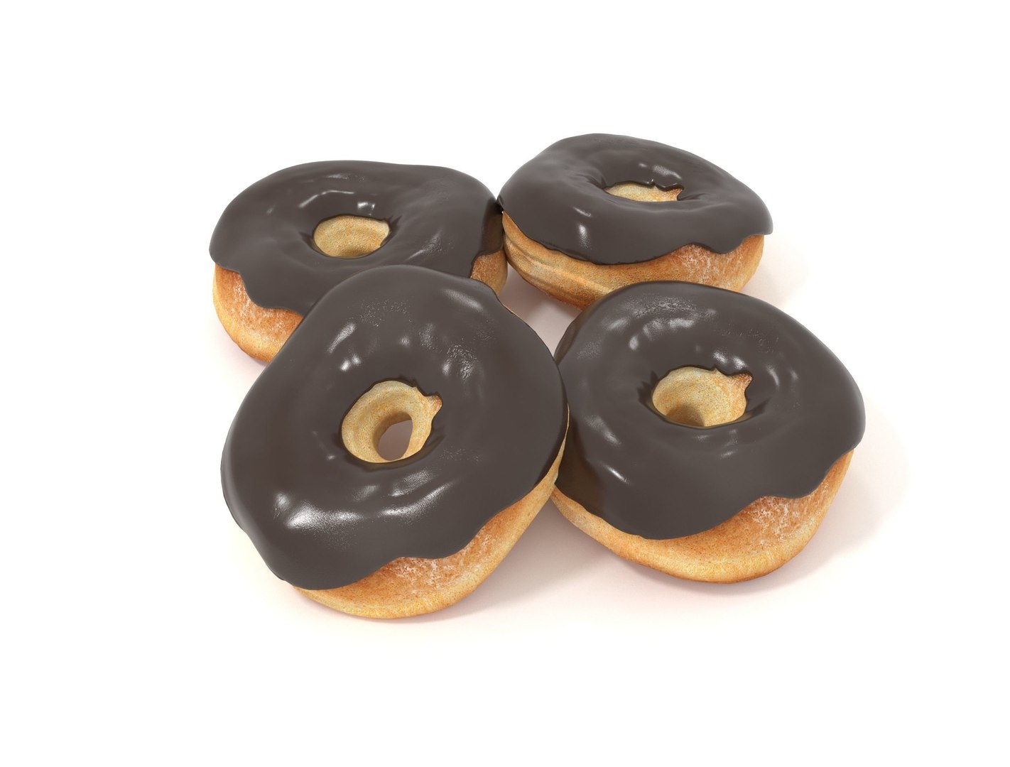 Donut food doughnut 3D model - TurboSquid 1562201