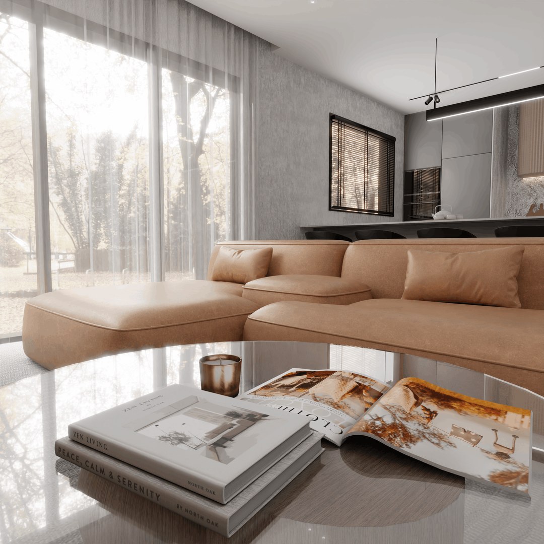 Apartment 4 Blender Scene Model - TurboSquid 2319530