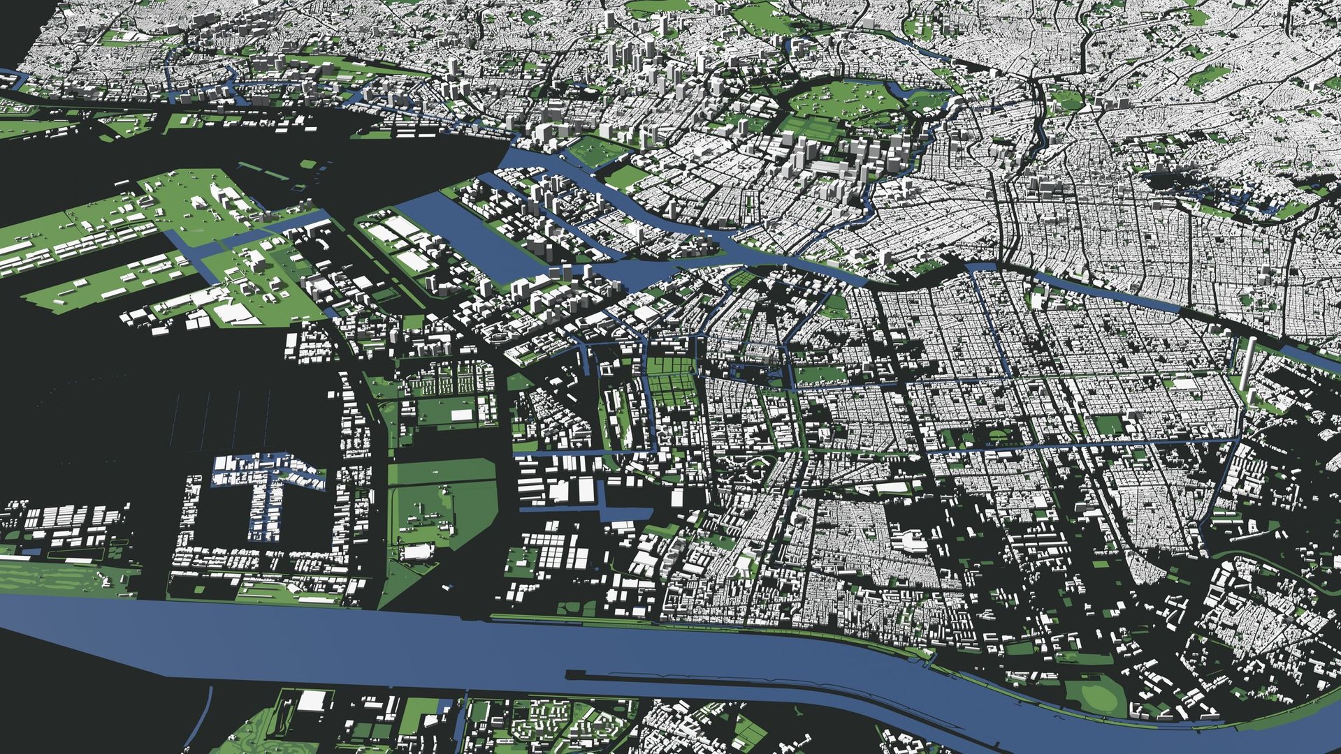 3D Tokyo Japan - City And Mass Buildings - TurboSquid 2202754