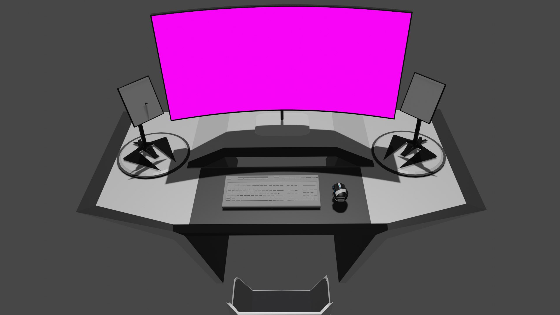 3D Model Sci-Fi Workstation - TurboSquid 1960863
