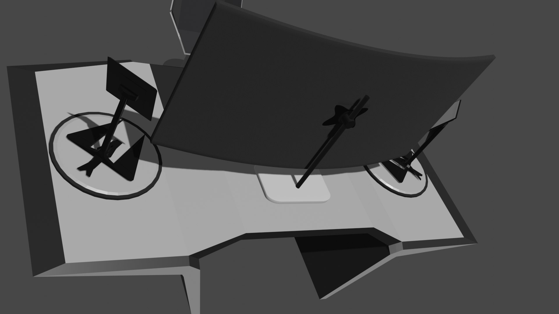3D Model Sci-Fi Workstation - TurboSquid 1960863