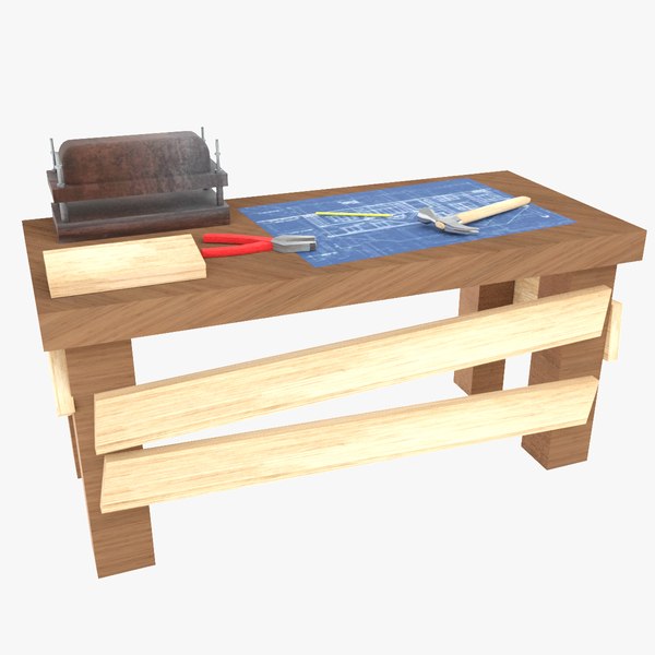 modelo 3d Crafting Table - TurboSquid 2025470