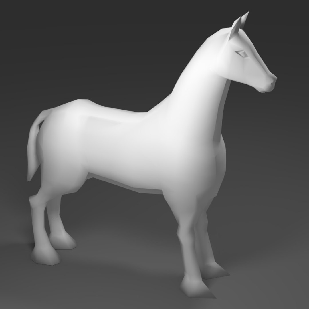 3D horse mesh - TurboSquid 1254903
