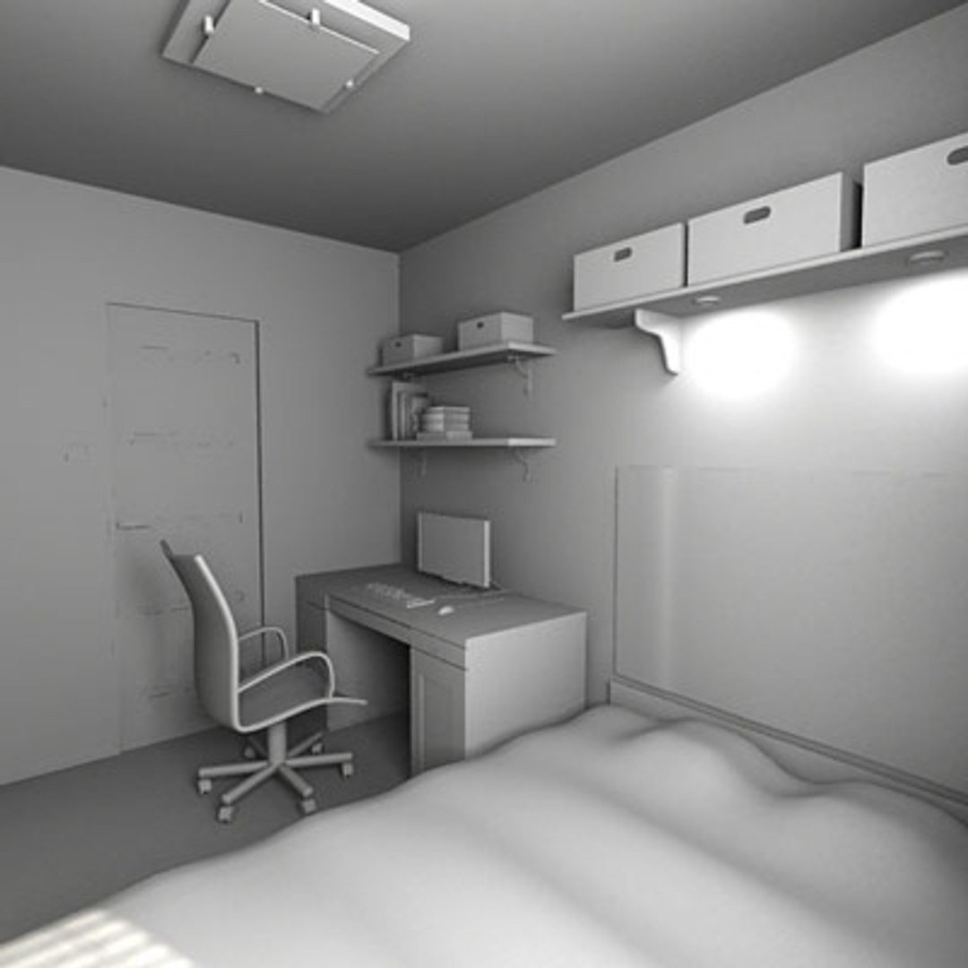 3d Interior House Room Model