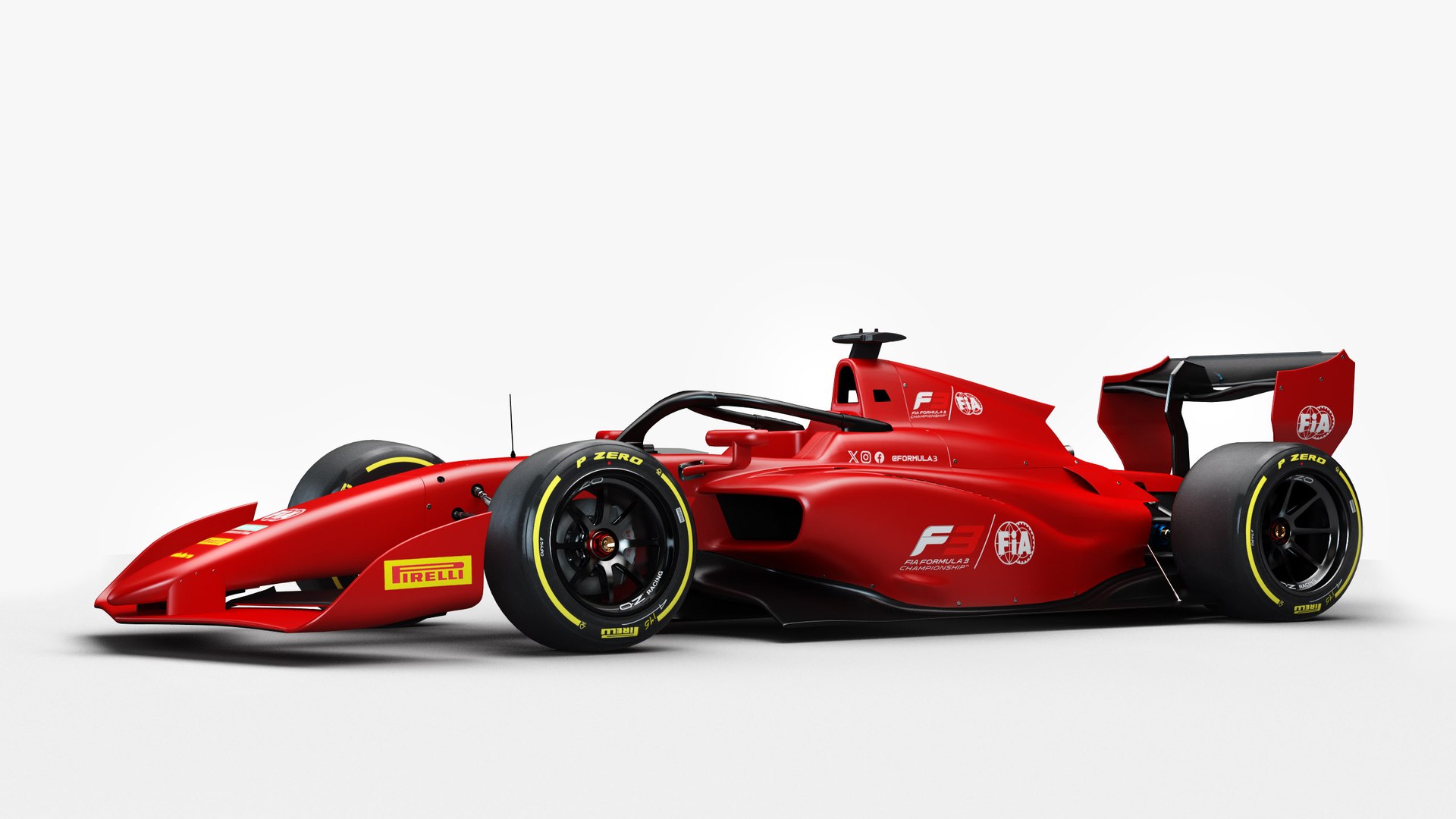 Dallara F3 2025 Template For Livery Model - TurboSquid 2317176