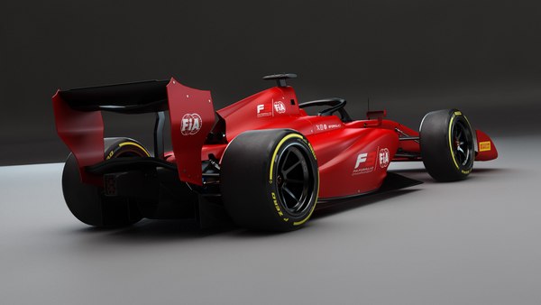 modelo 3d Plantilla para la decoración del Dallara F3 2025 - TurboSquid ...