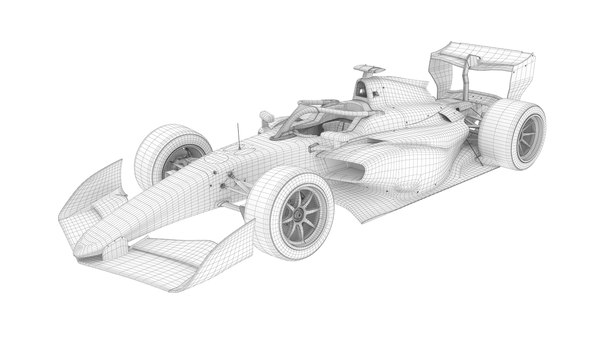 modelo 3d Plantilla para la decoración del Dallara F3 2025 - TurboSquid ...