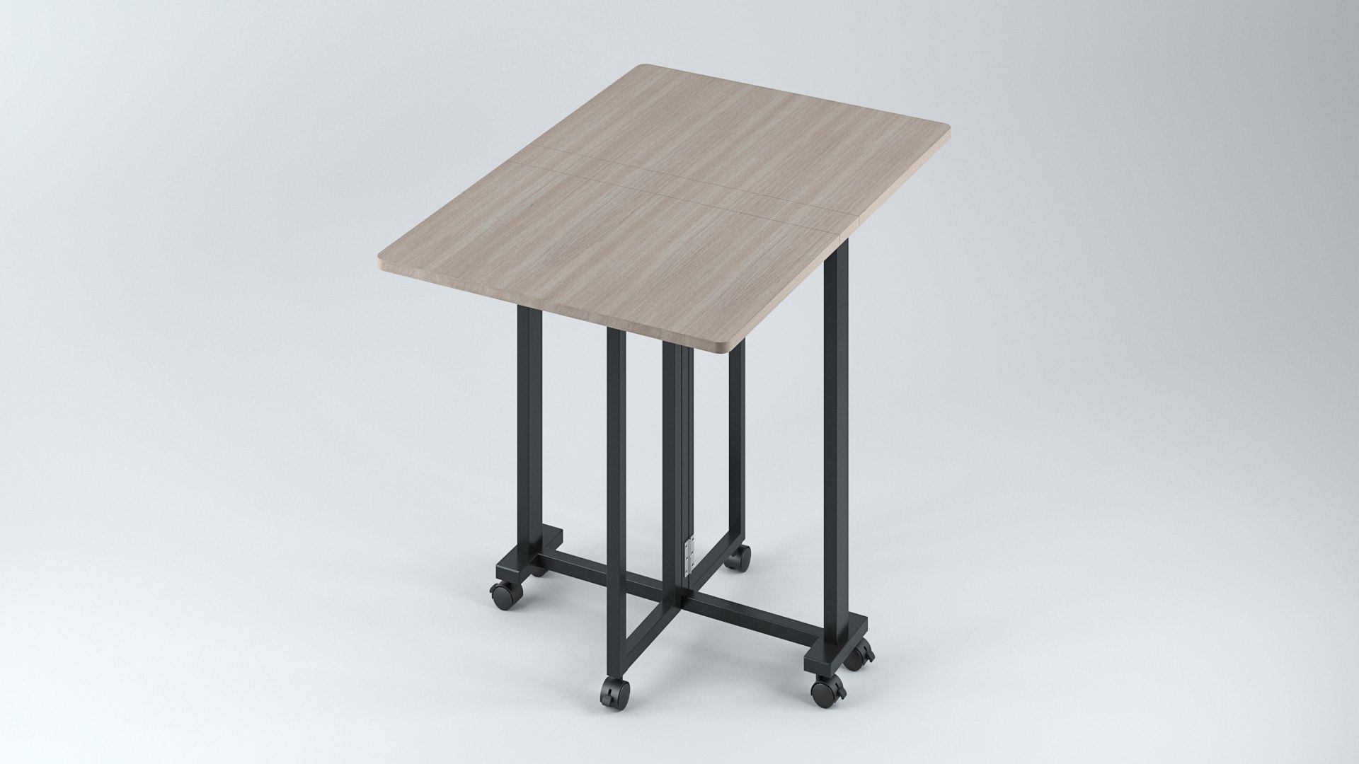 3D Foldable Dining Table - TurboSquid 2419745