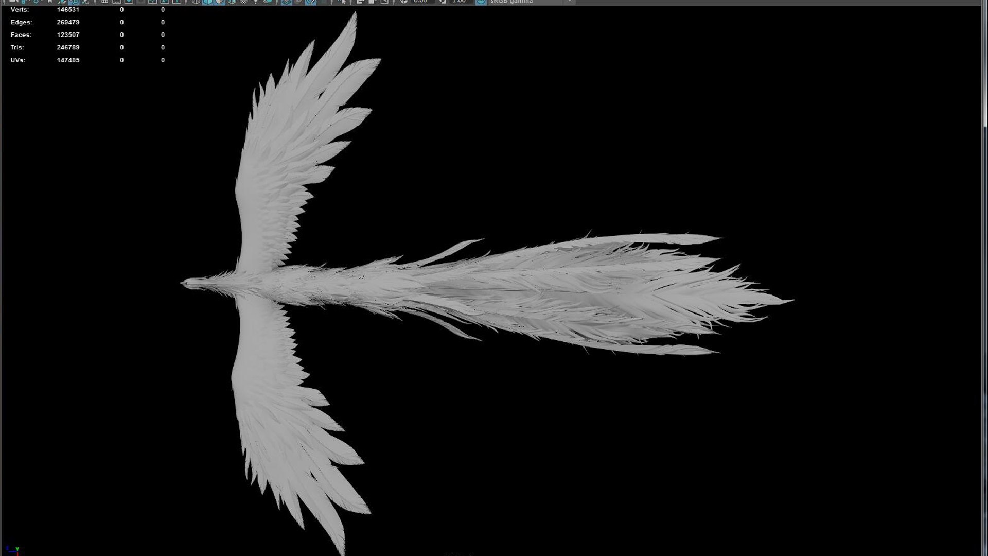 Phoenix Undead Bird Phoenix 3D Model - TurboSquid 2027544