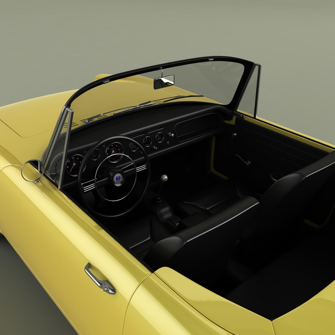 Sunbeam Alpine Series 4 3d Model