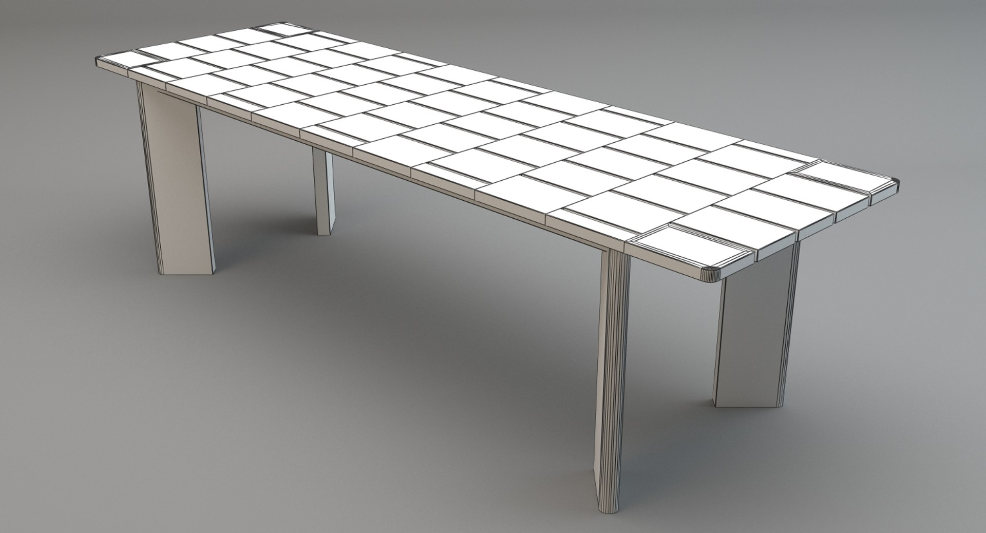 Roda Brick Extendable Table Max