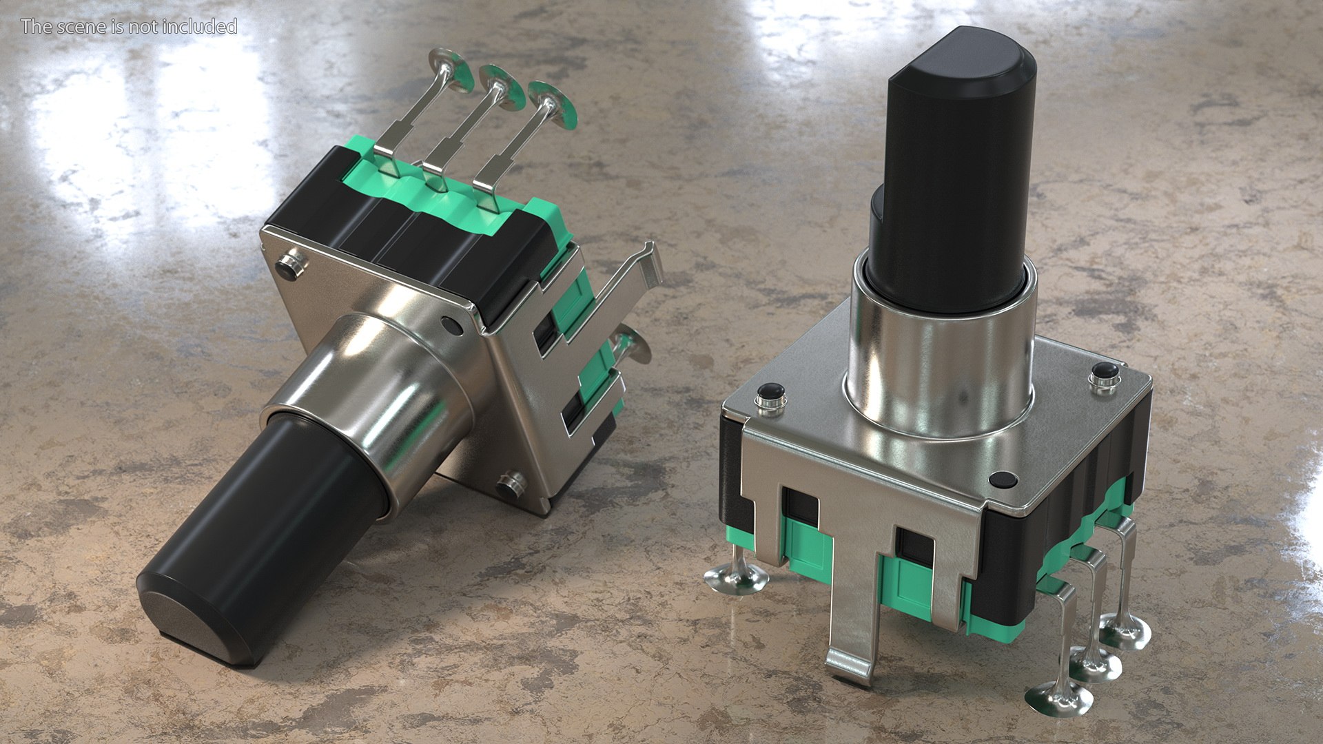 Mini Push Button Switch 3D - TurboSquid 1671608