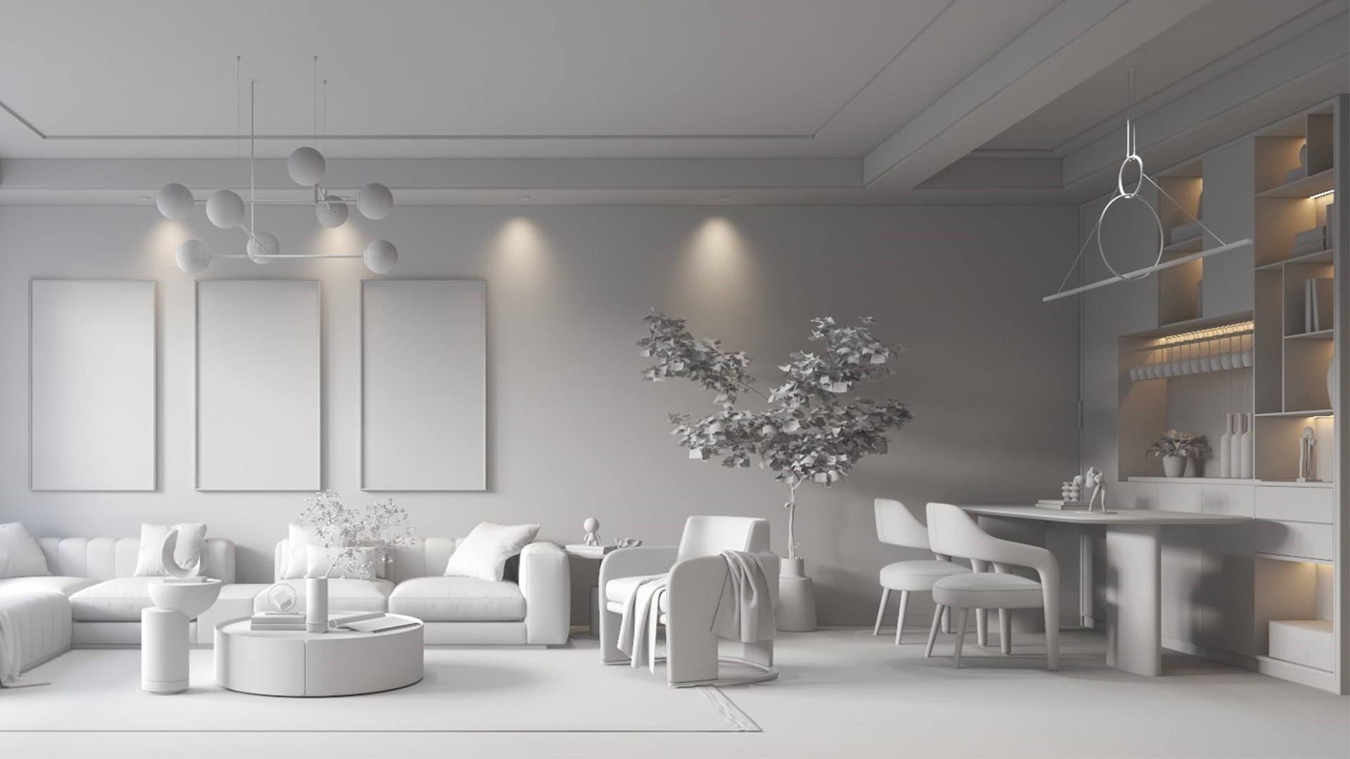 Living Room 3D Model - TurboSquid 2208355