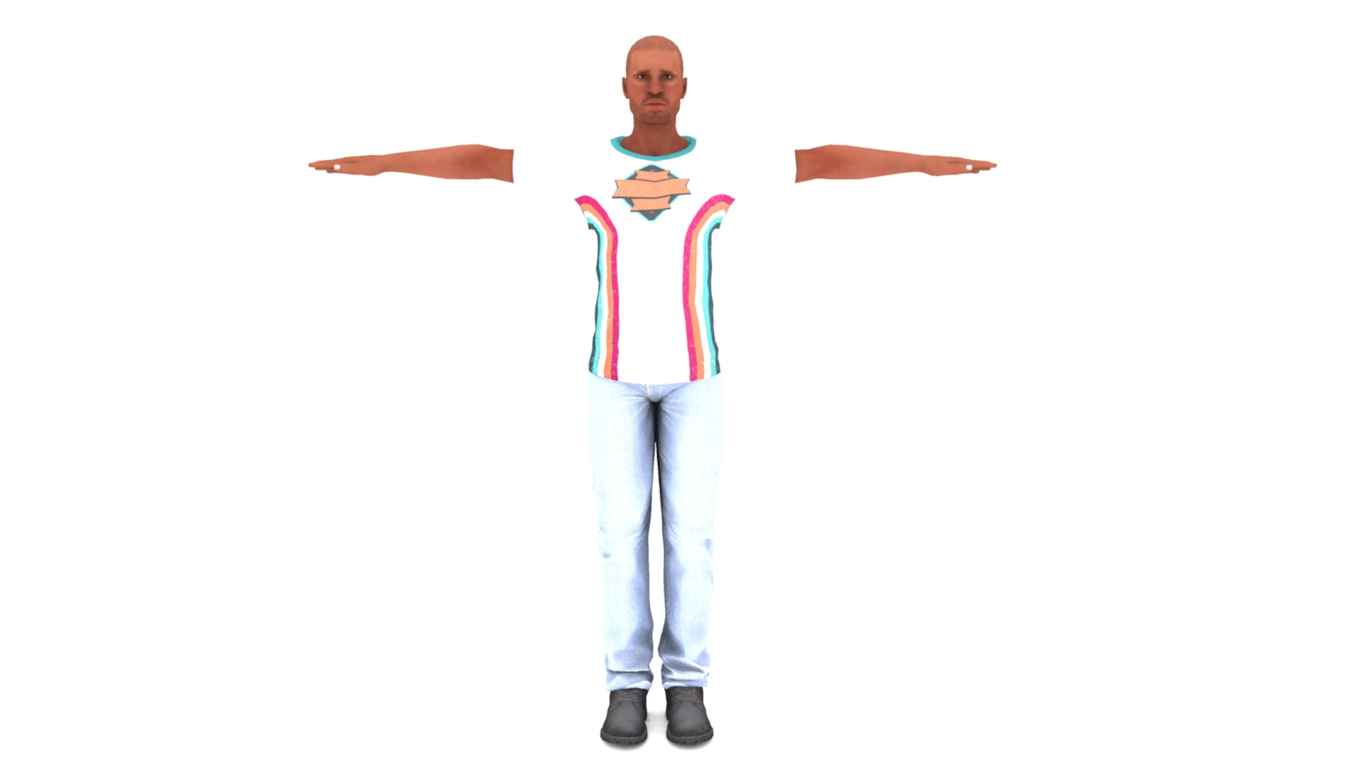 3D Man Bundle Of 3 In 1 - TurboSquid 1927875