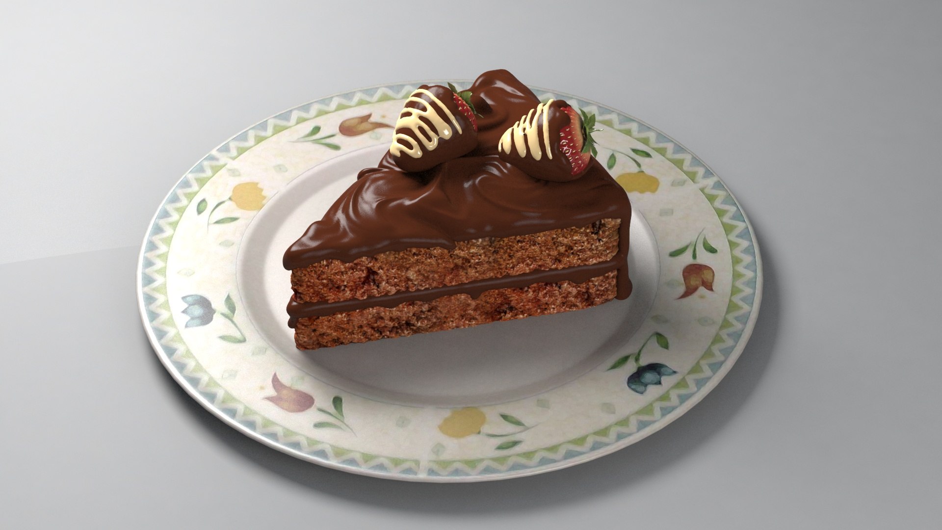 3ds max cake
