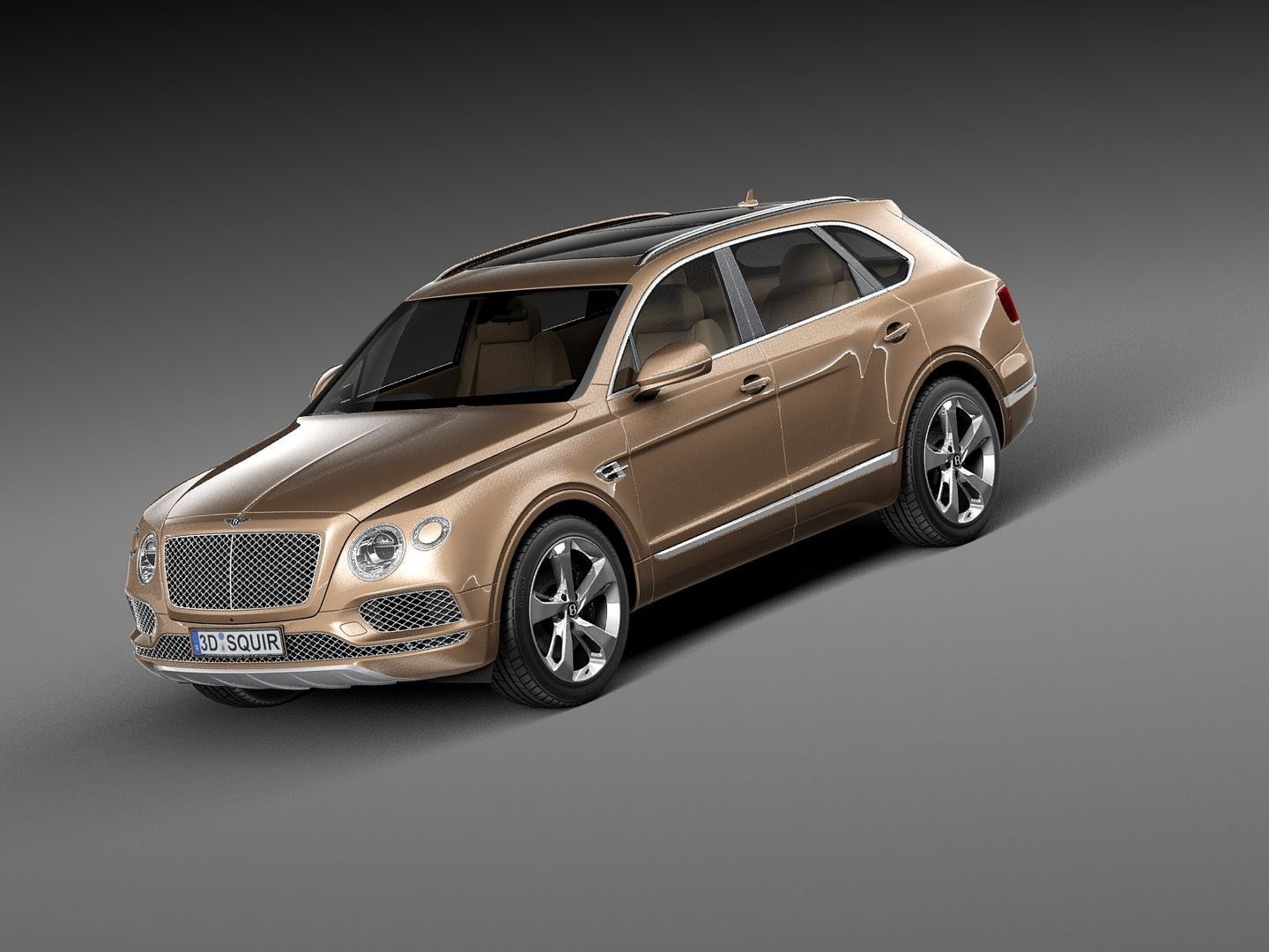 3d 2015 Car Model