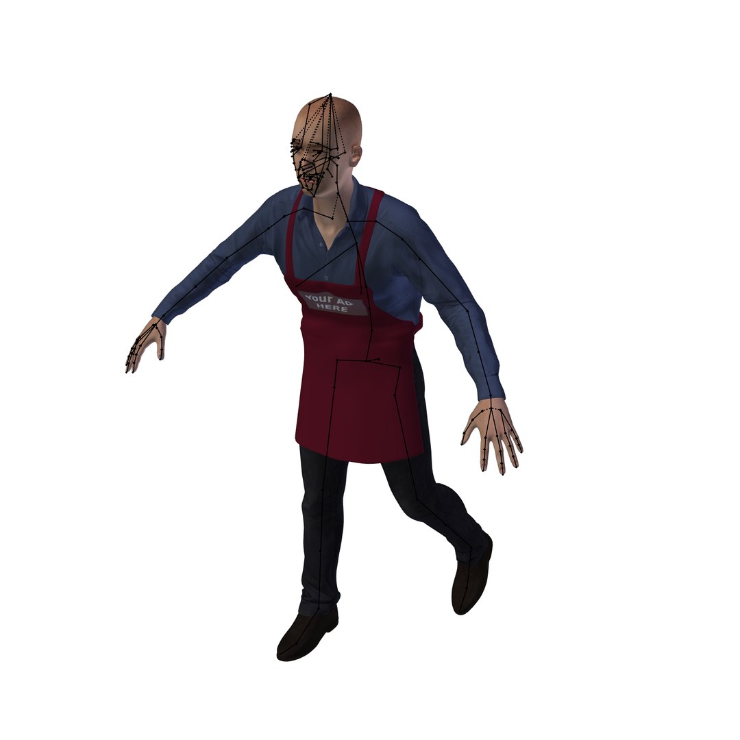 Butcher 3D Model - TurboSquid 1393726
