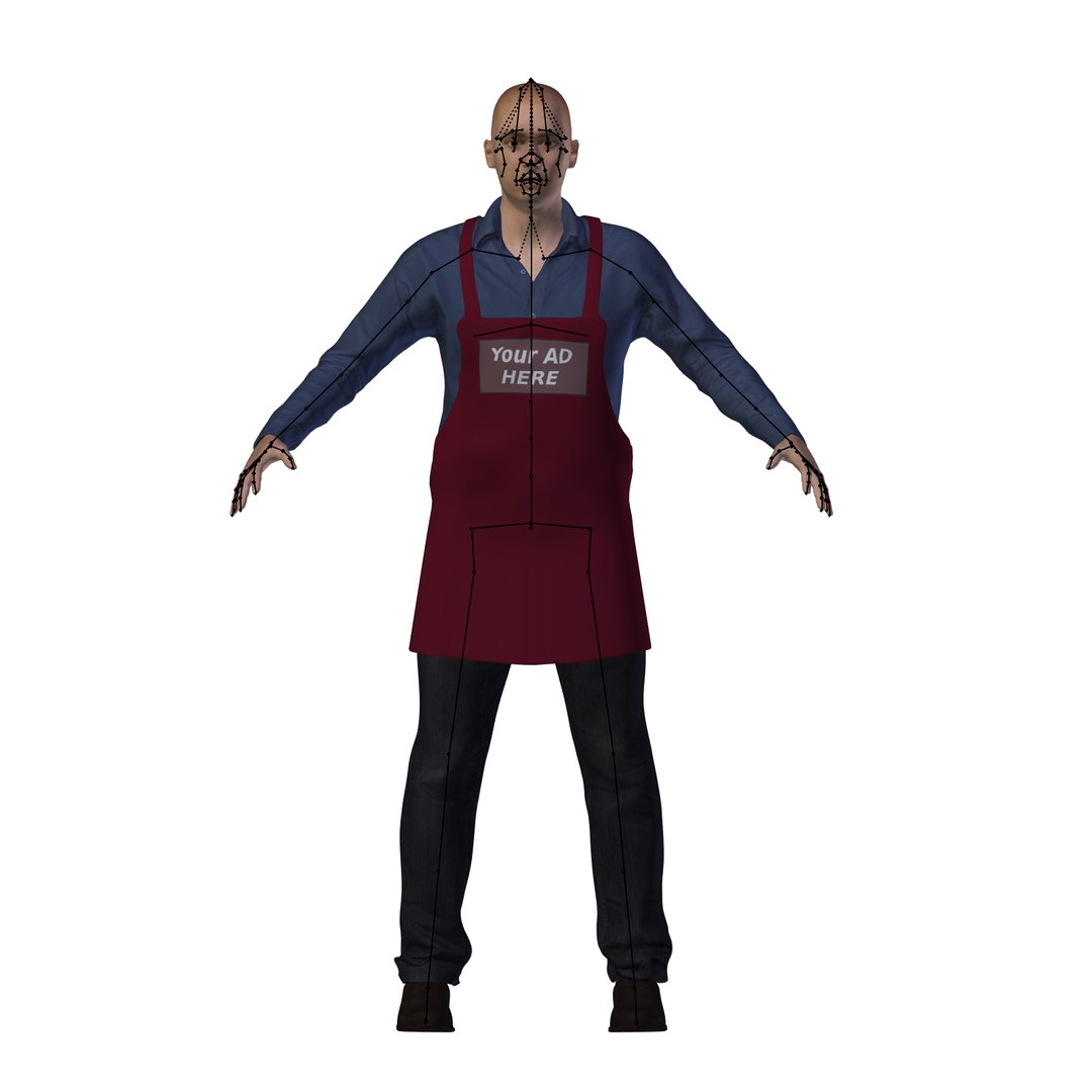 Butcher 3D Model - TurboSquid 1393726