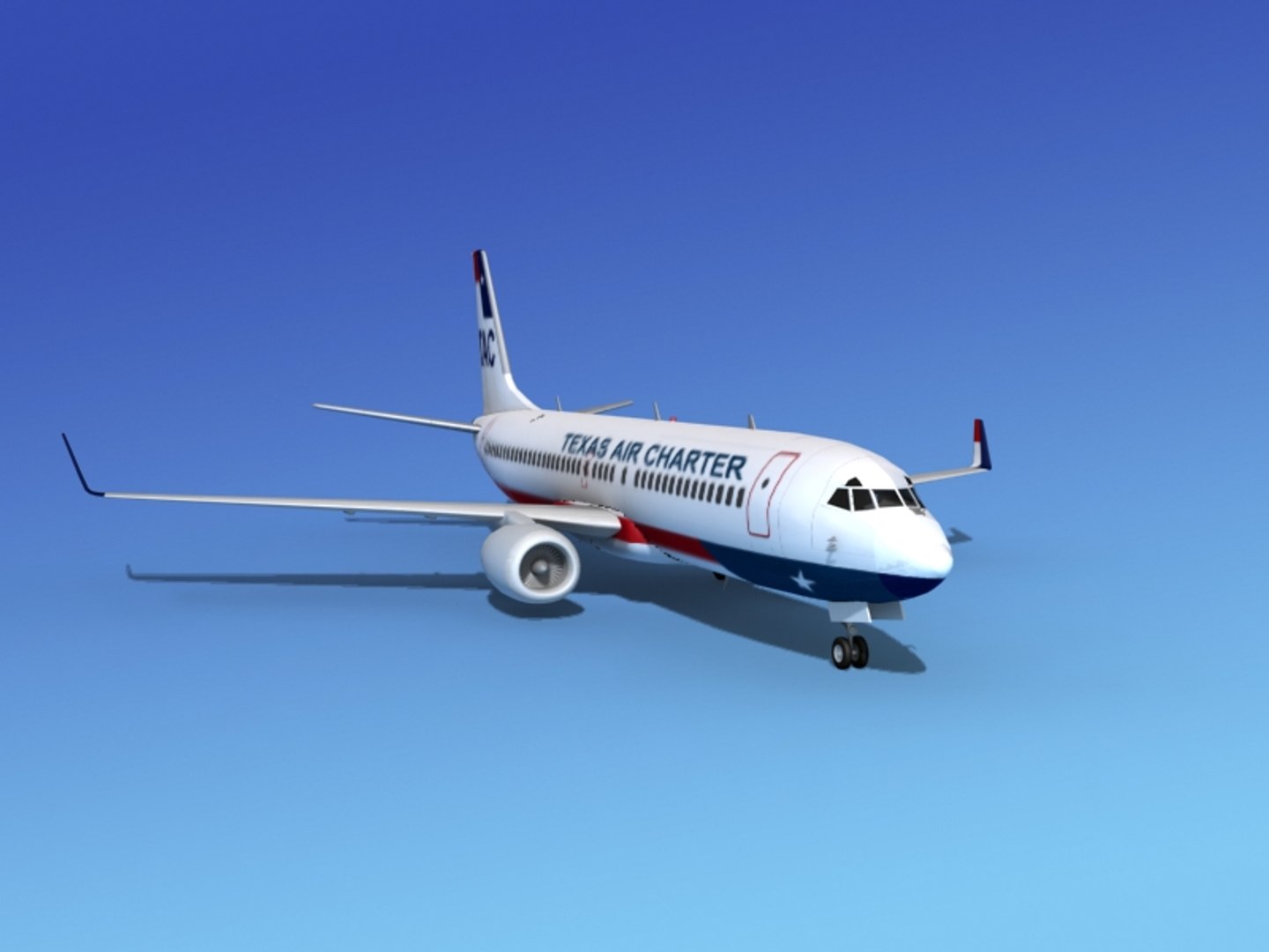 3d Model Boeing 737-800 737